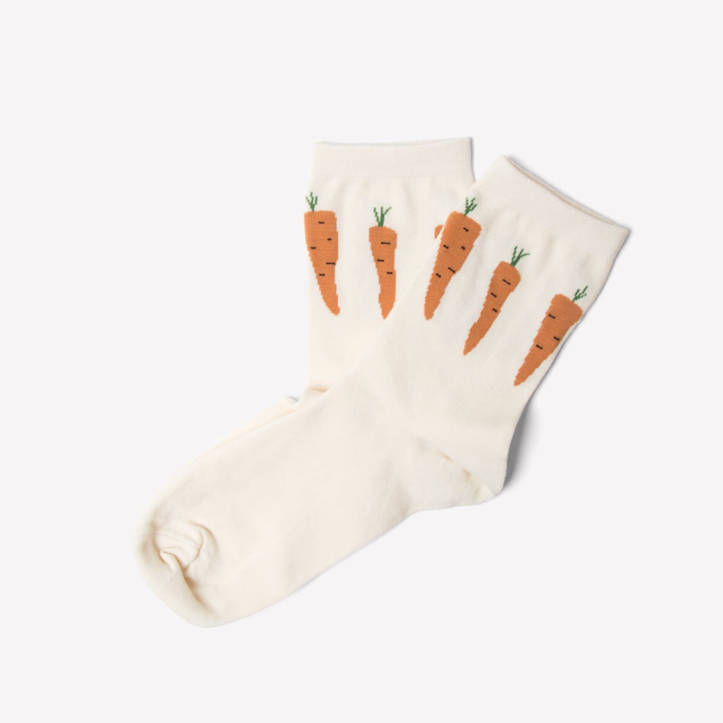 Hansel From Basel Carrots Crew Sock | Bespoke Post