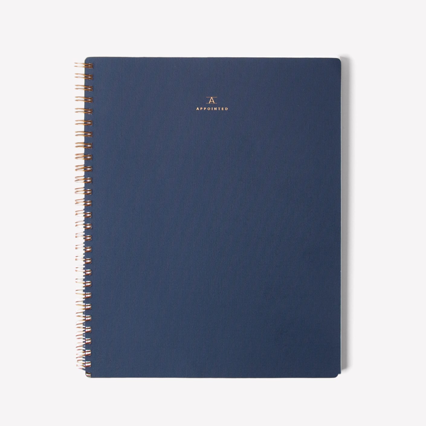 Appointed Spiral Notebook – Navy | Bespoke Post