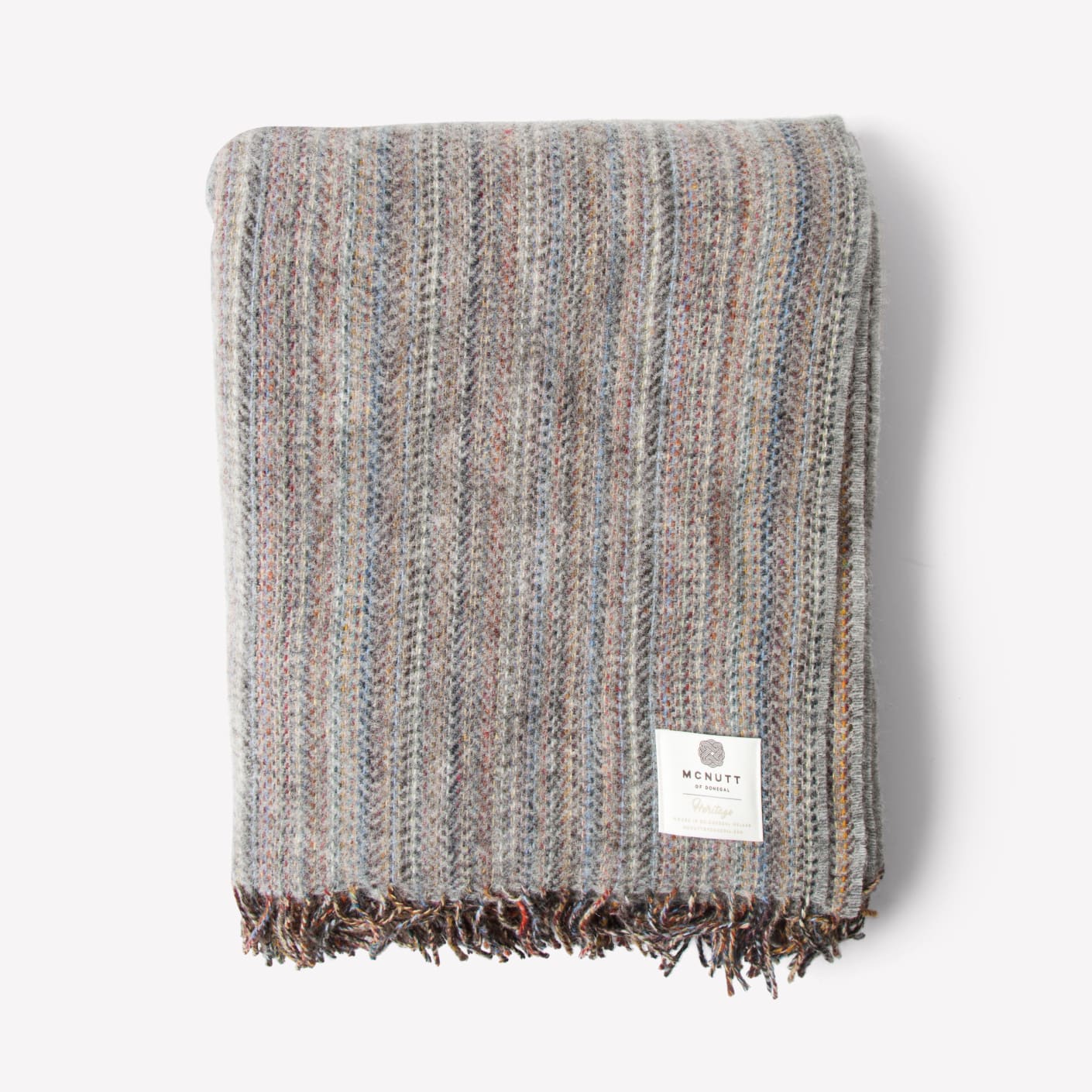 McNutt of Donegal Heritage Tweed Wool Throw | Bespoke Post