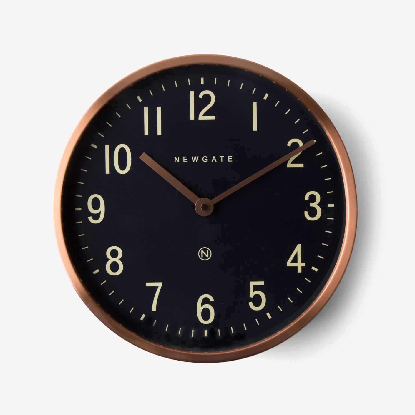 Newgate Master Edwards Wall Clock – Radial Copper | Bespoke Post