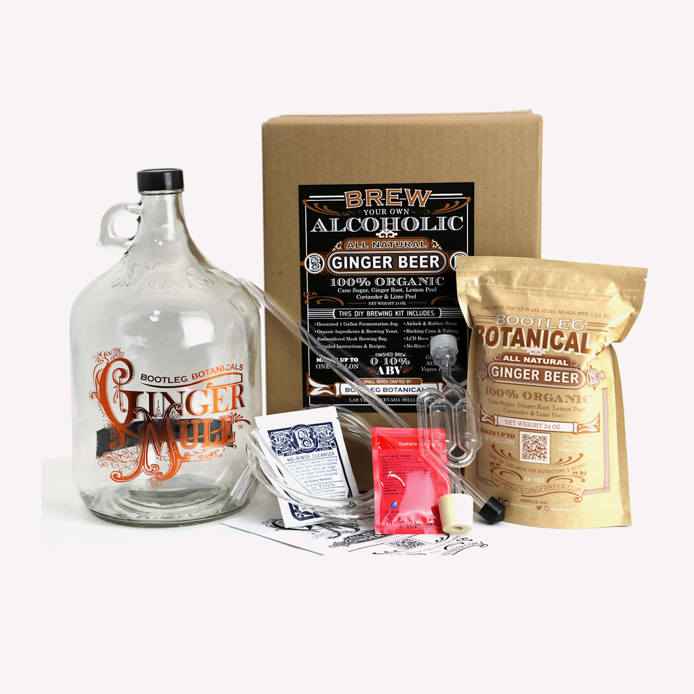 Bootleg Botanicals DIY Ginger Beer Making Kit | Bespoke Post