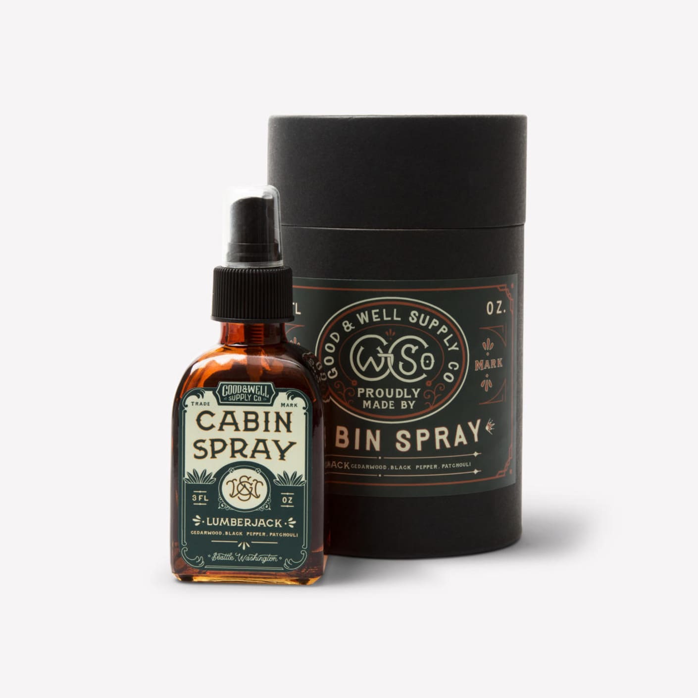 Good + Well Supply Co. Lumberjack Cabin Spray | Bespoke Post