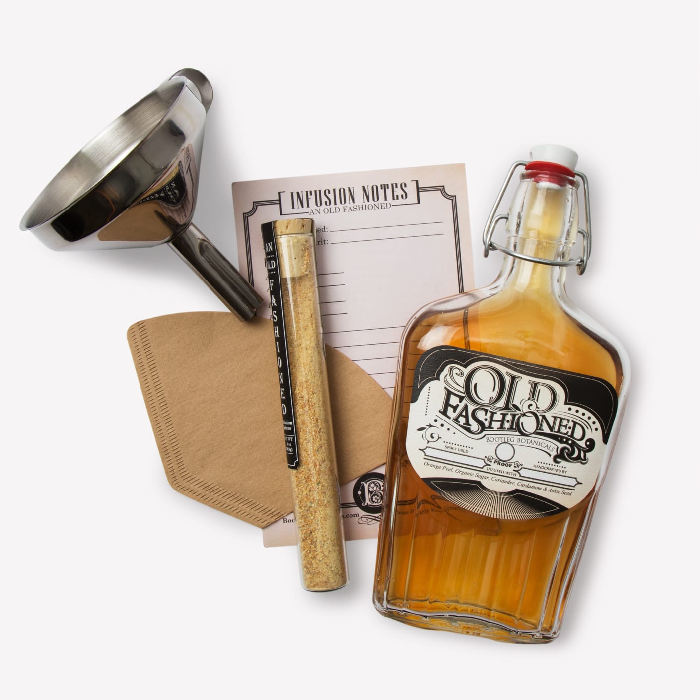 Bootleg Botanicals Old Fashioned Whiskey Cocktail Infusion Kit ...