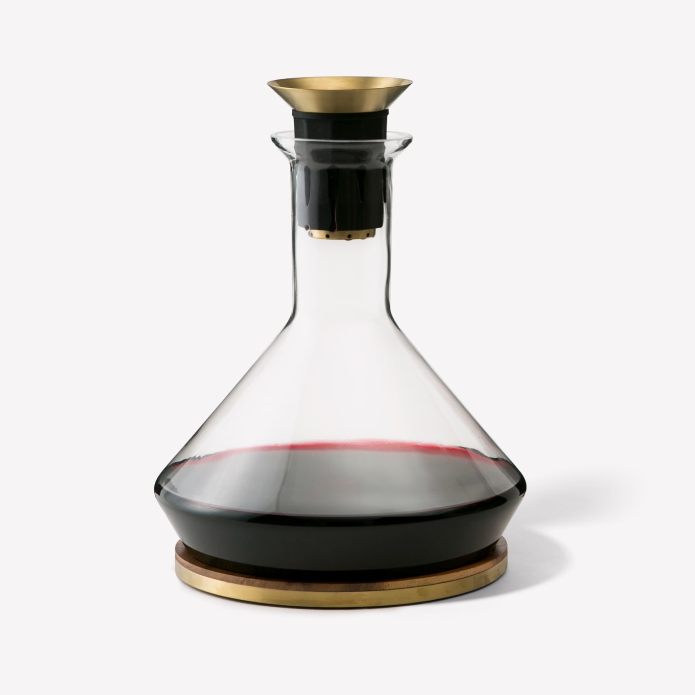 RBT Stainless and Acacia Wood Wine Decanter | Bespoke Post