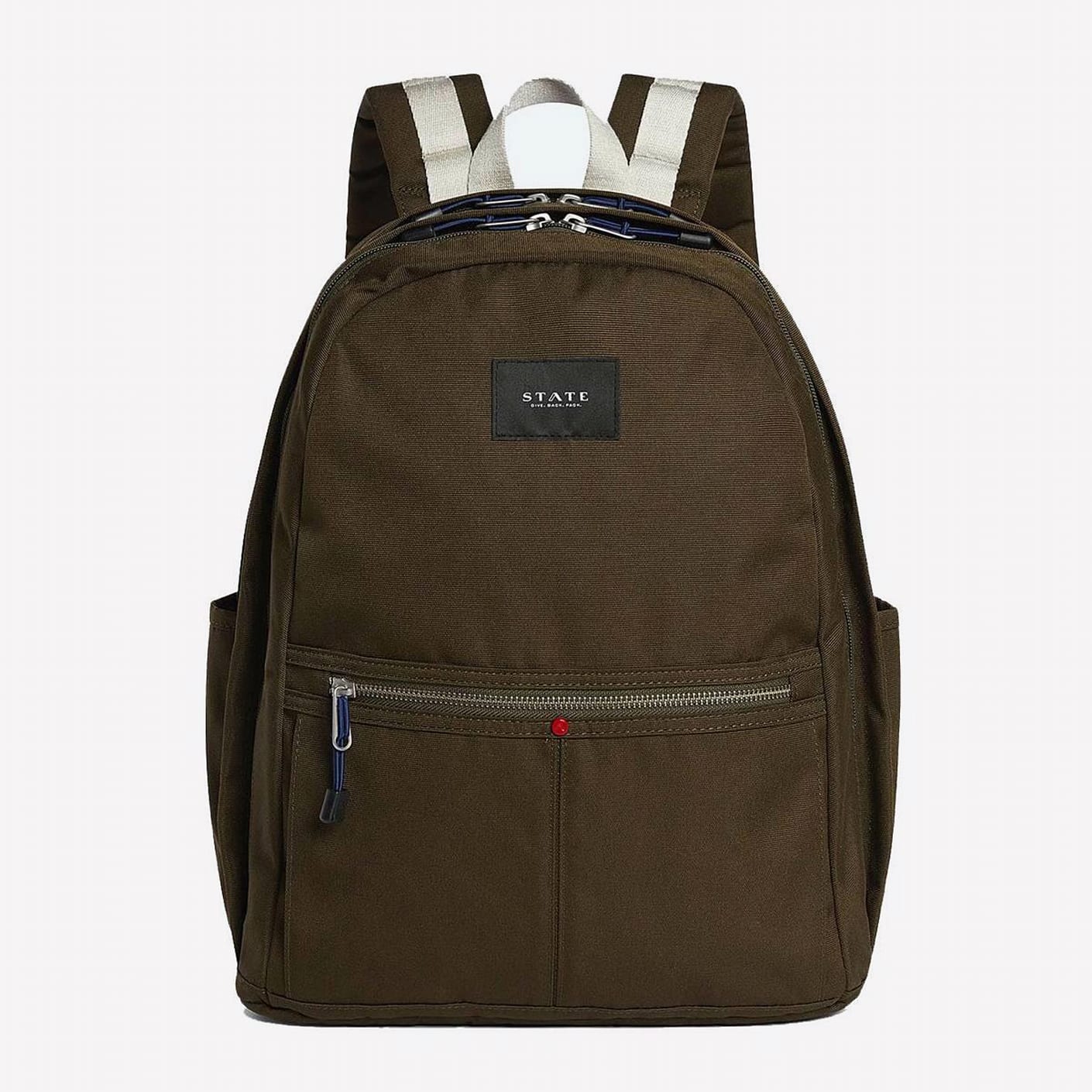 STATE Bedford Backpack Poly Canvas – Olive | Bespoke Post