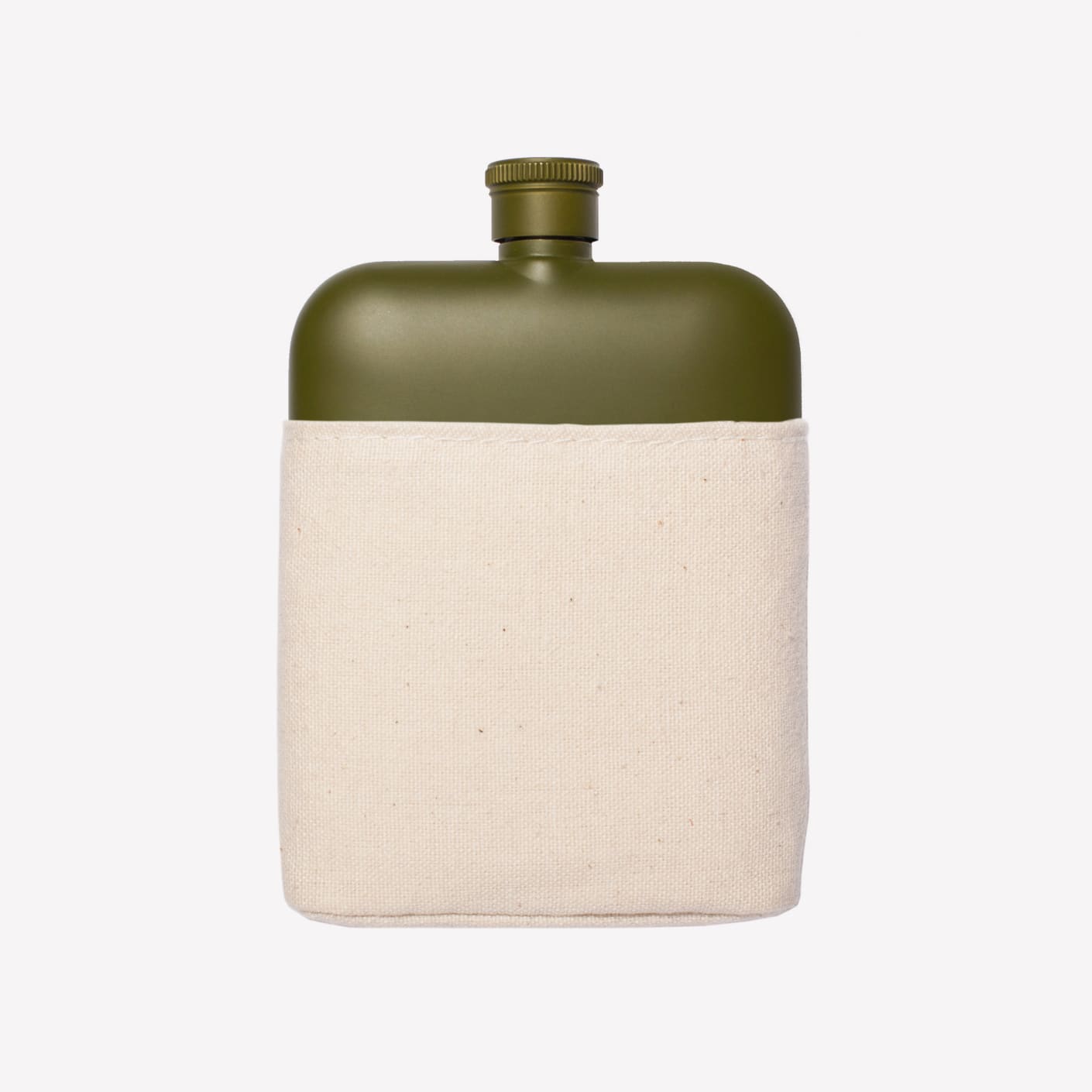 Izola Flask with Canvas Carrier – Army | Bespoke Post