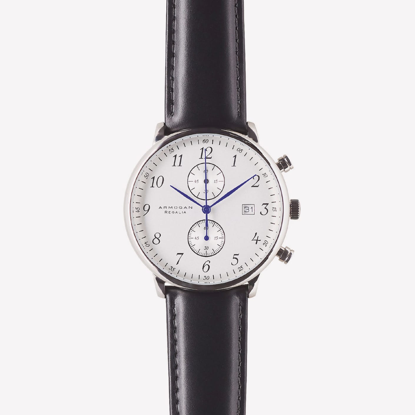 Armogan Regalia Watch – Silvered White C84 | Bespoke Post