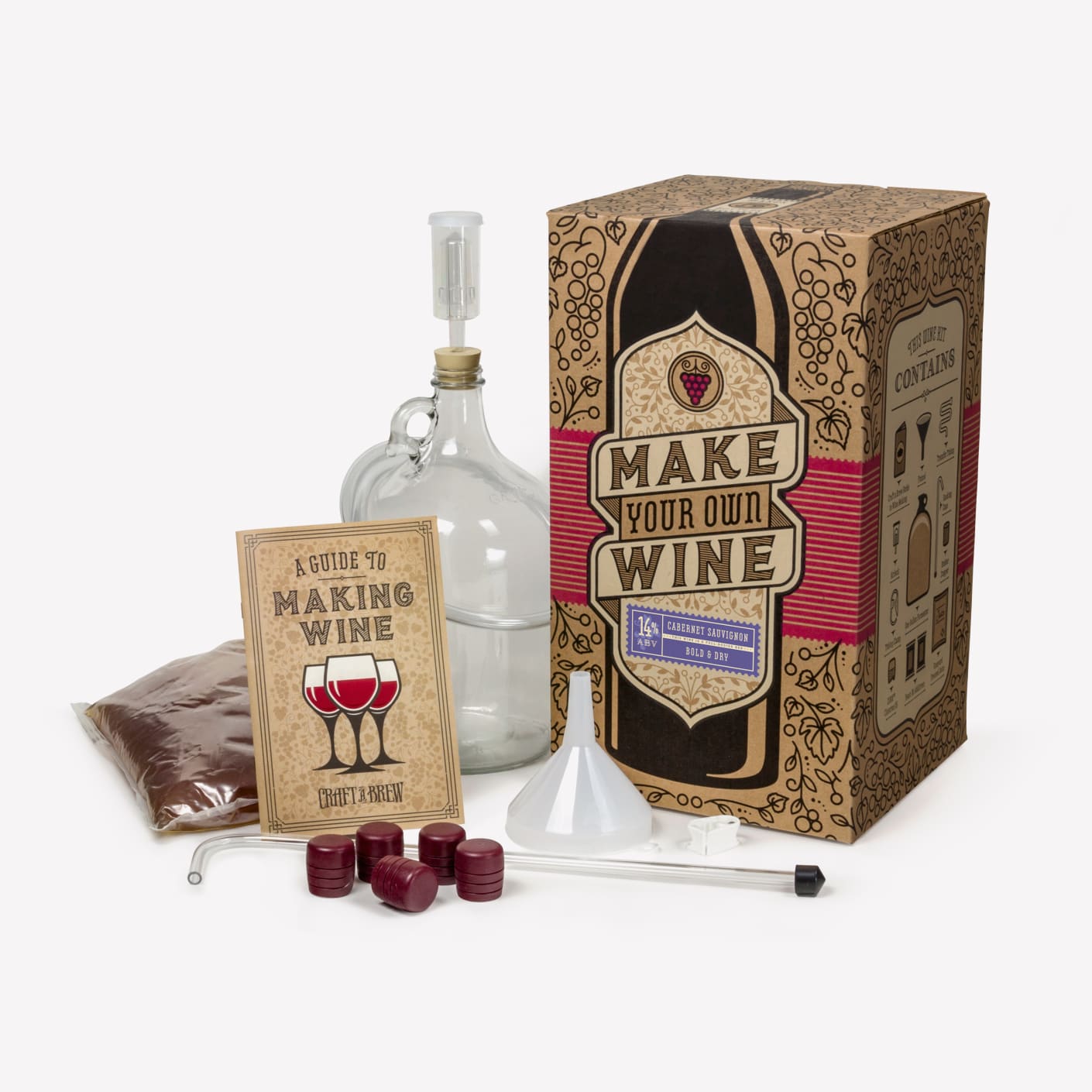 Craft a Brew DIY Wine Kit – Cabernet Sauvignon | Bespoke Post