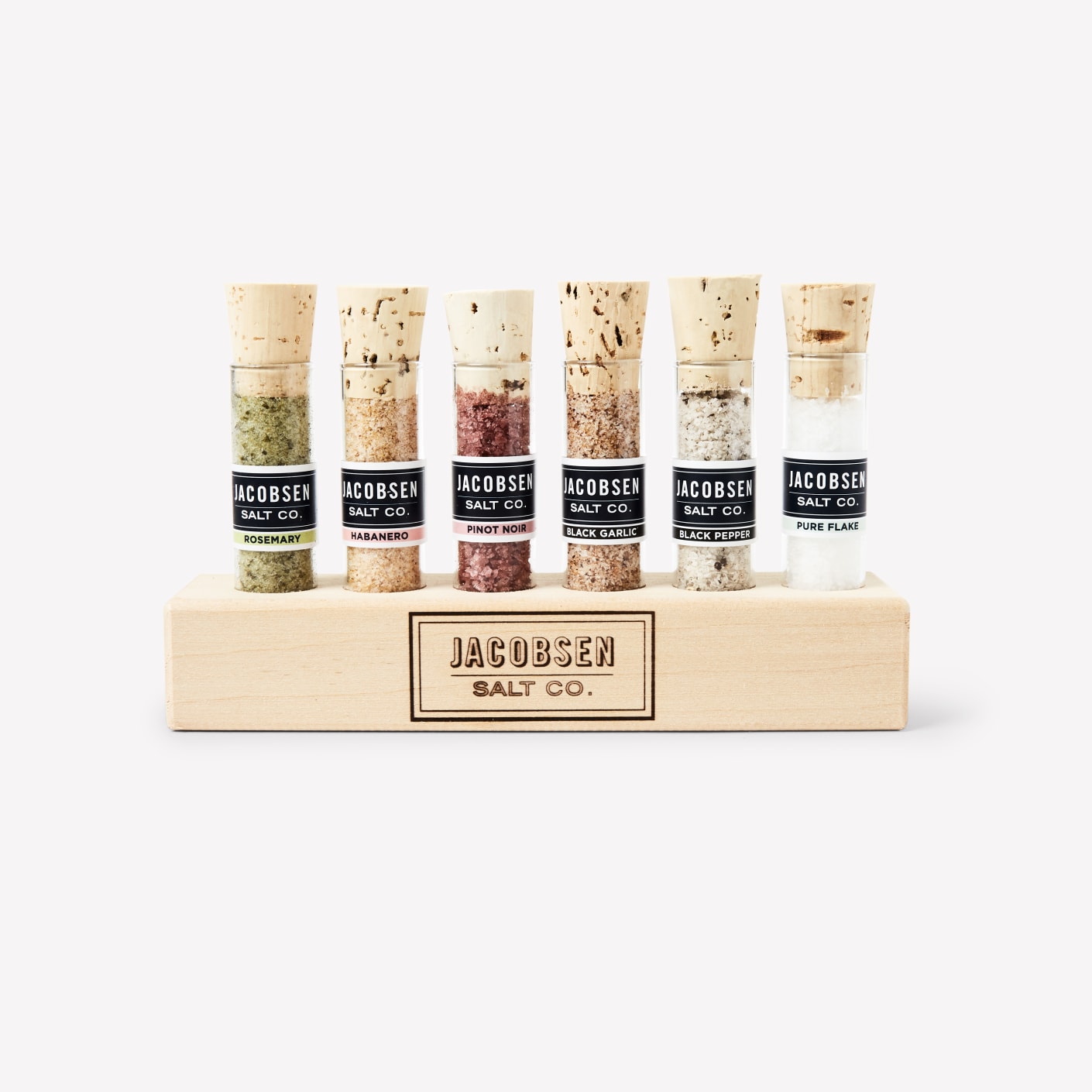 Jacobsen Salt Co. Six Infused Salts Gift Set | Bespoke Post