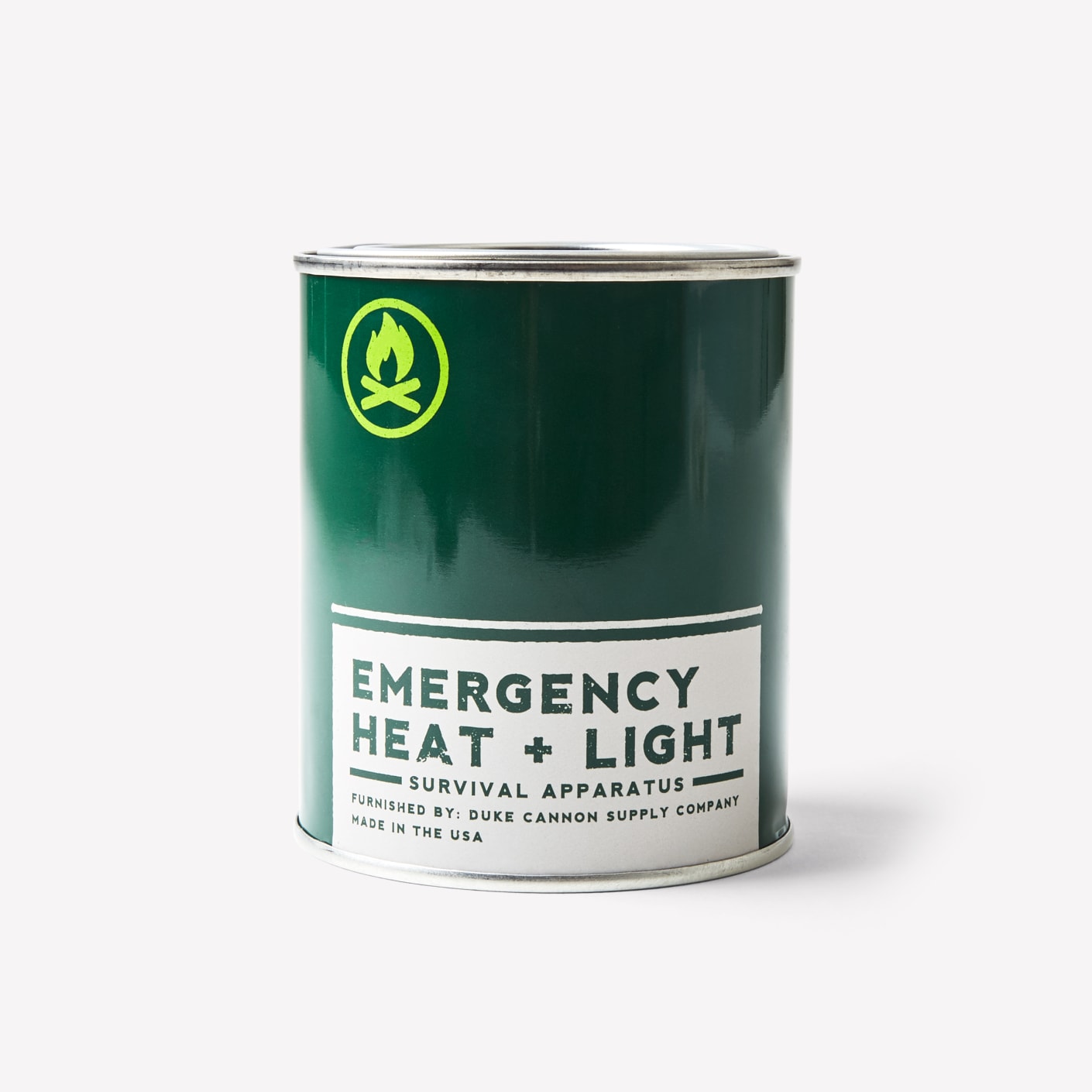 Duke Cannon Emergency Heat + Light – Fresh Cut Pine | Bespoke Post