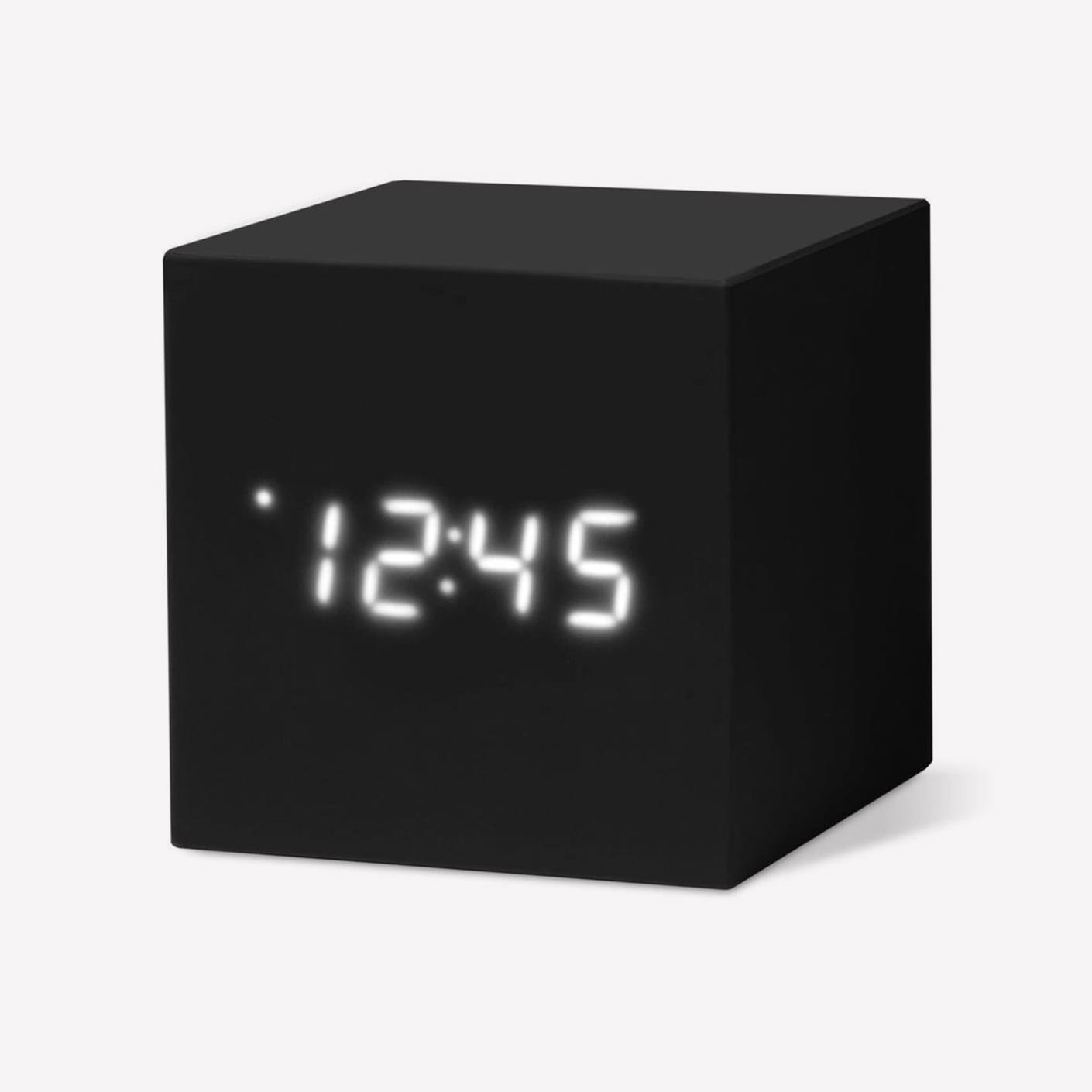 MoMA Black Cube Clock | Bespoke Post