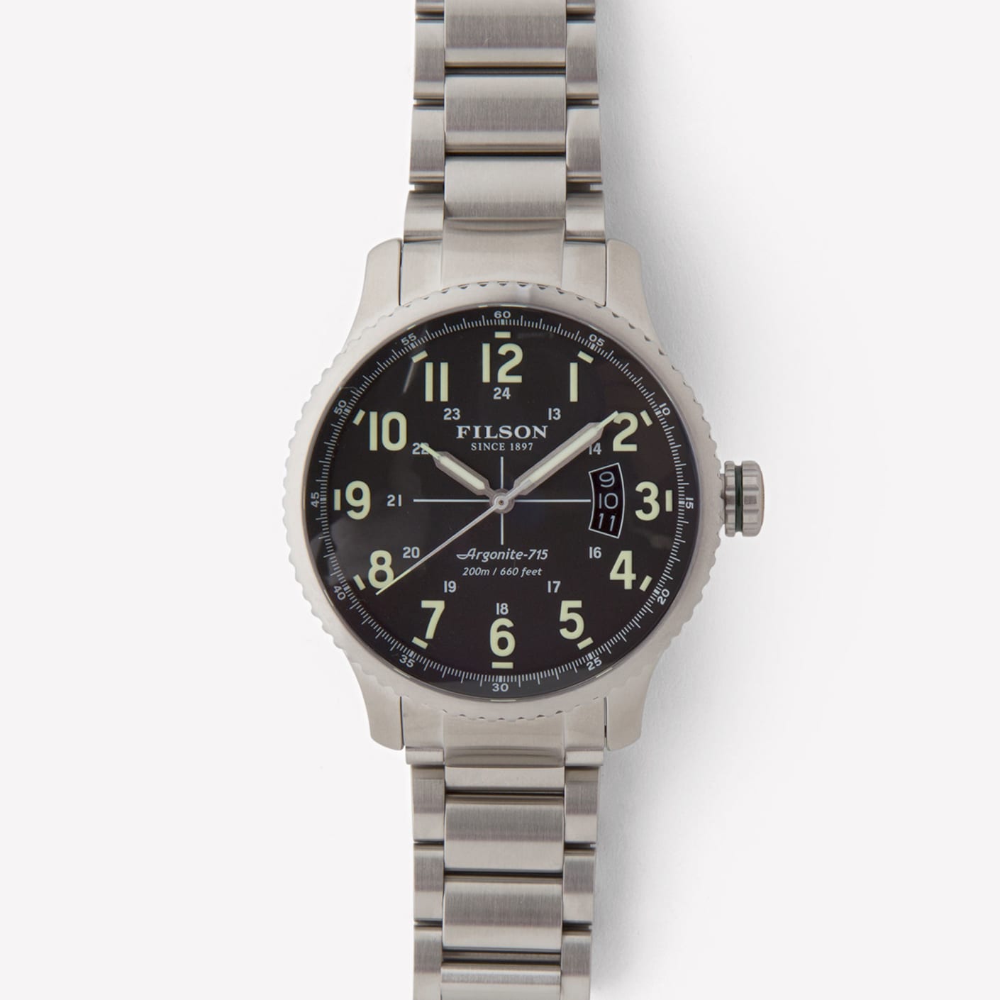 Filson Mackinaw Field Watch – Black | Bespoke Post