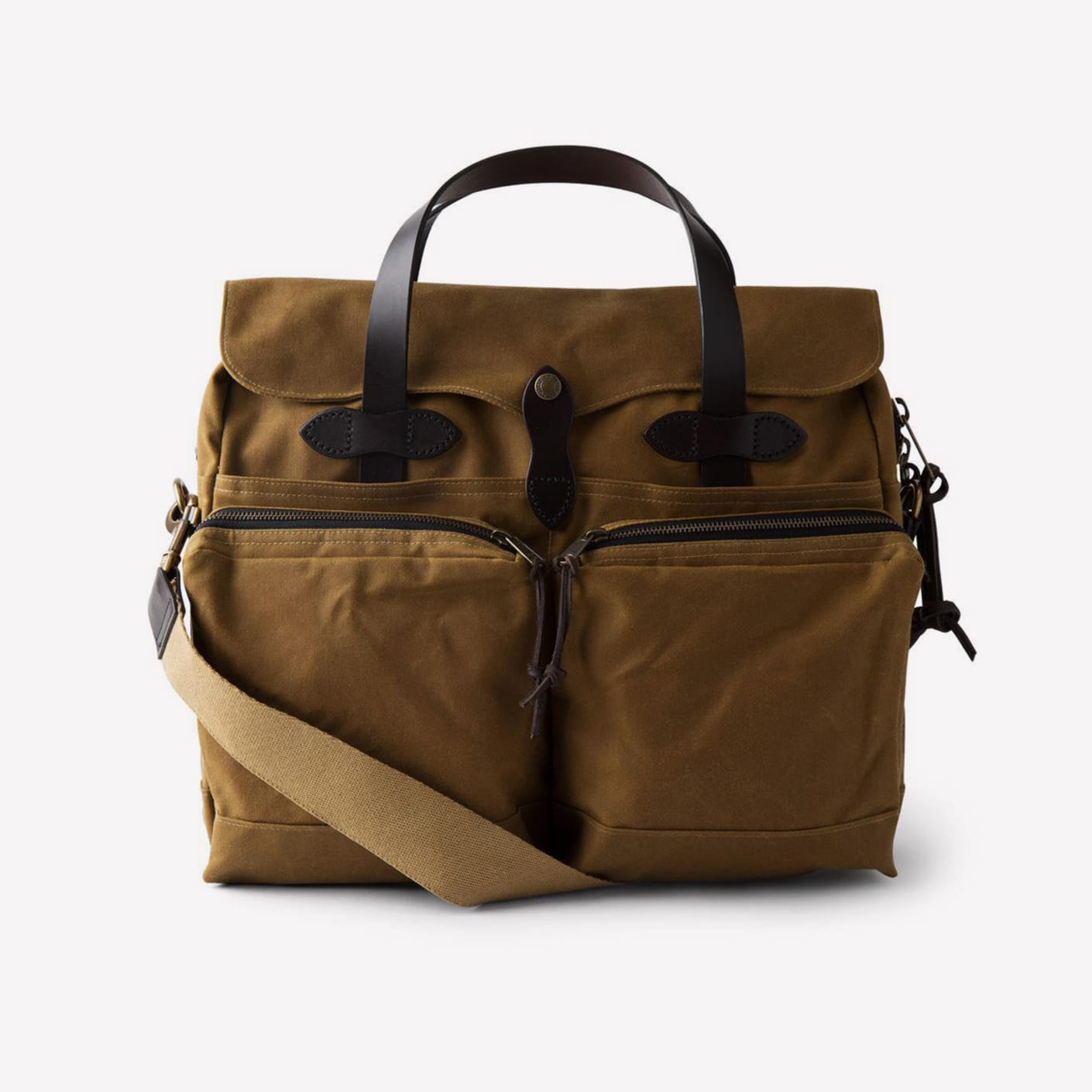 Filson 24 Hour Briefcase – Dark Tan | Bespoke Post