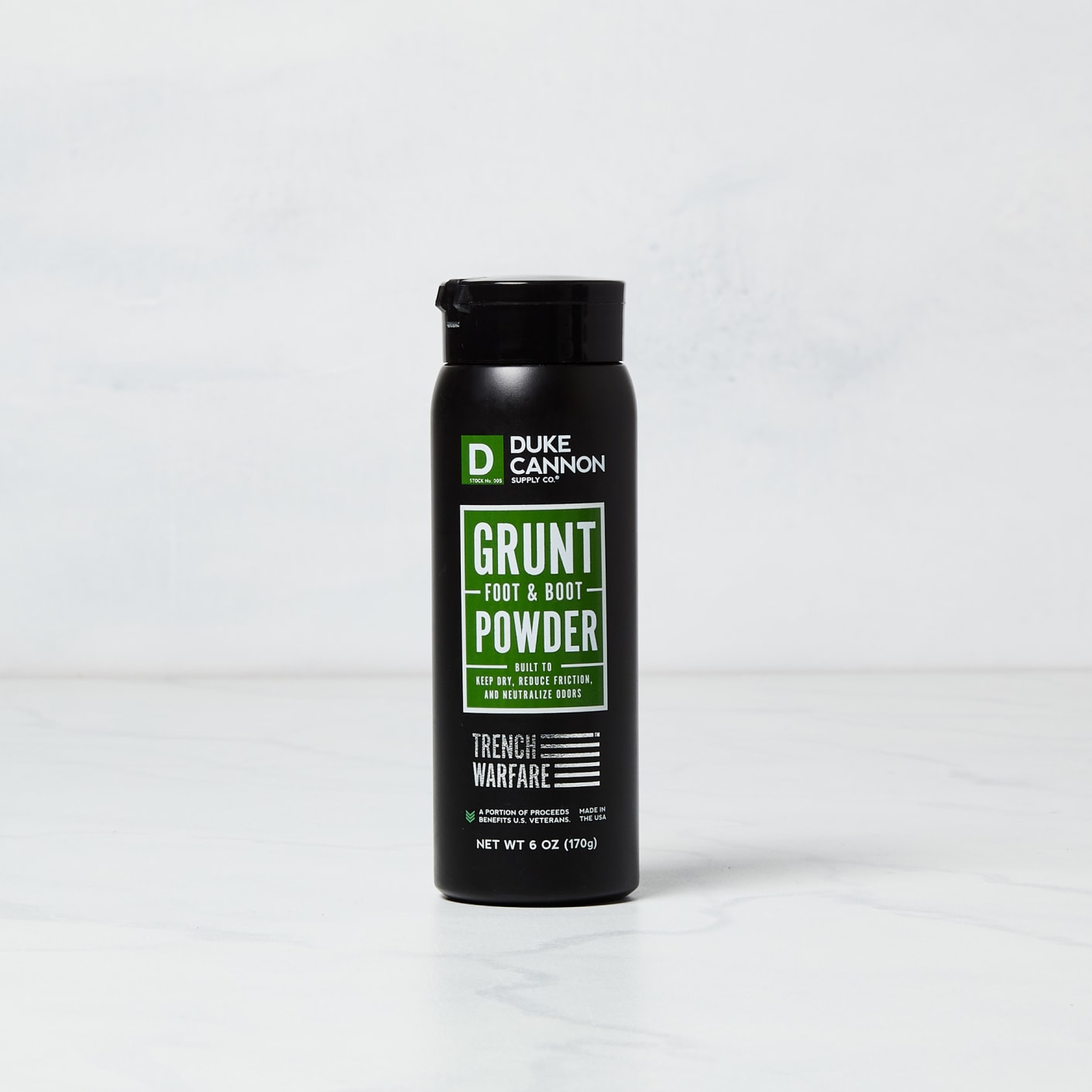 Duke Cannon Grunt Foot and Boot Powder | Bespoke Post