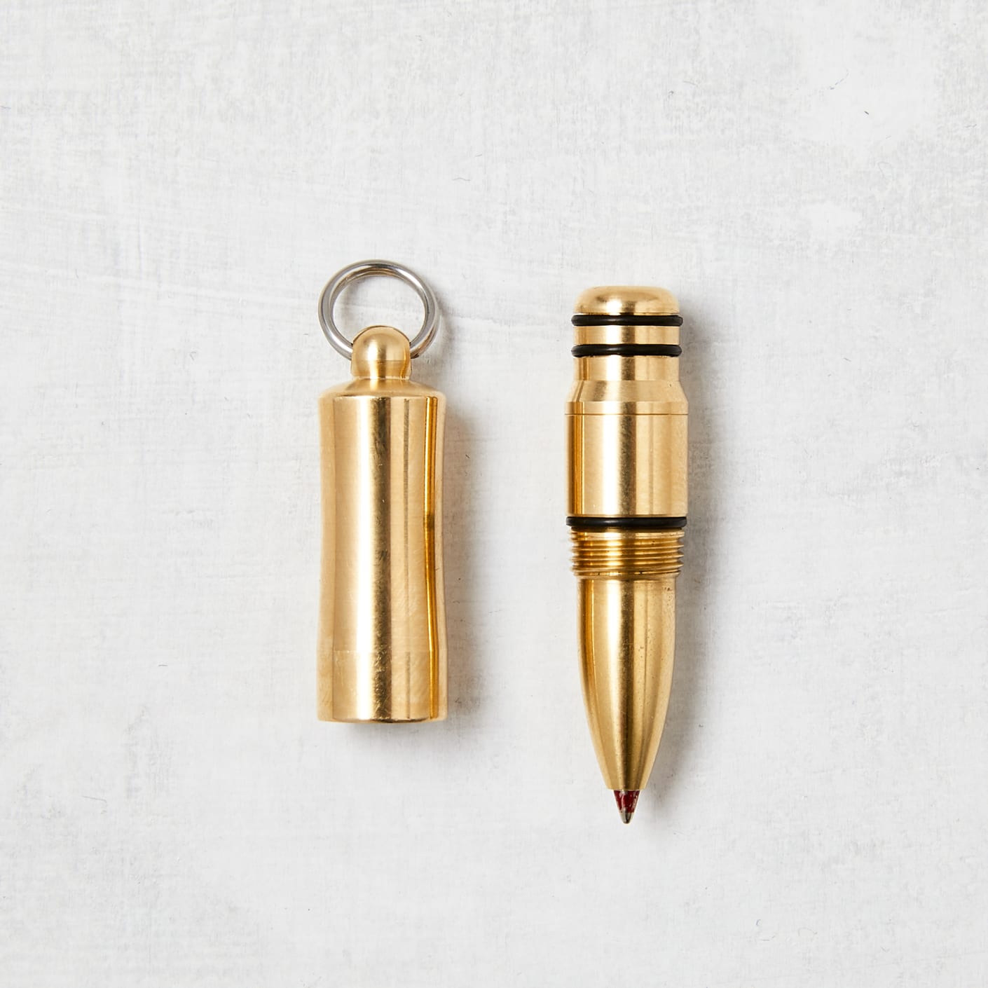 Sunshine Products Mini Pen – Brass | Bespoke Post
