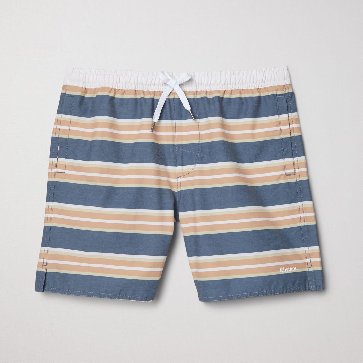 Rhythm, Coastal Stripe Beach Short, Sunset