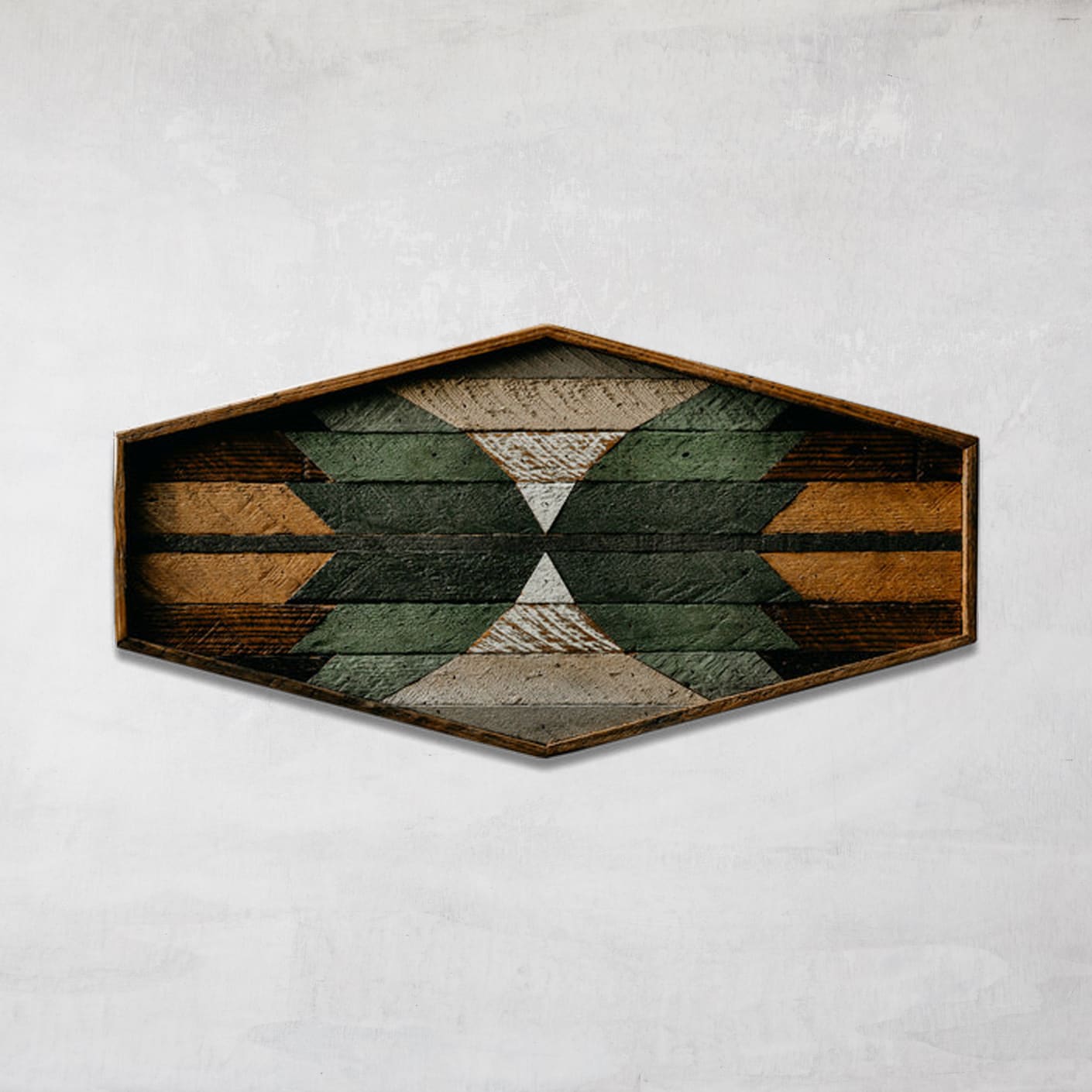 1767 Designs Hangar Reclaimed Wood Wall Hanging | Bespoke Post