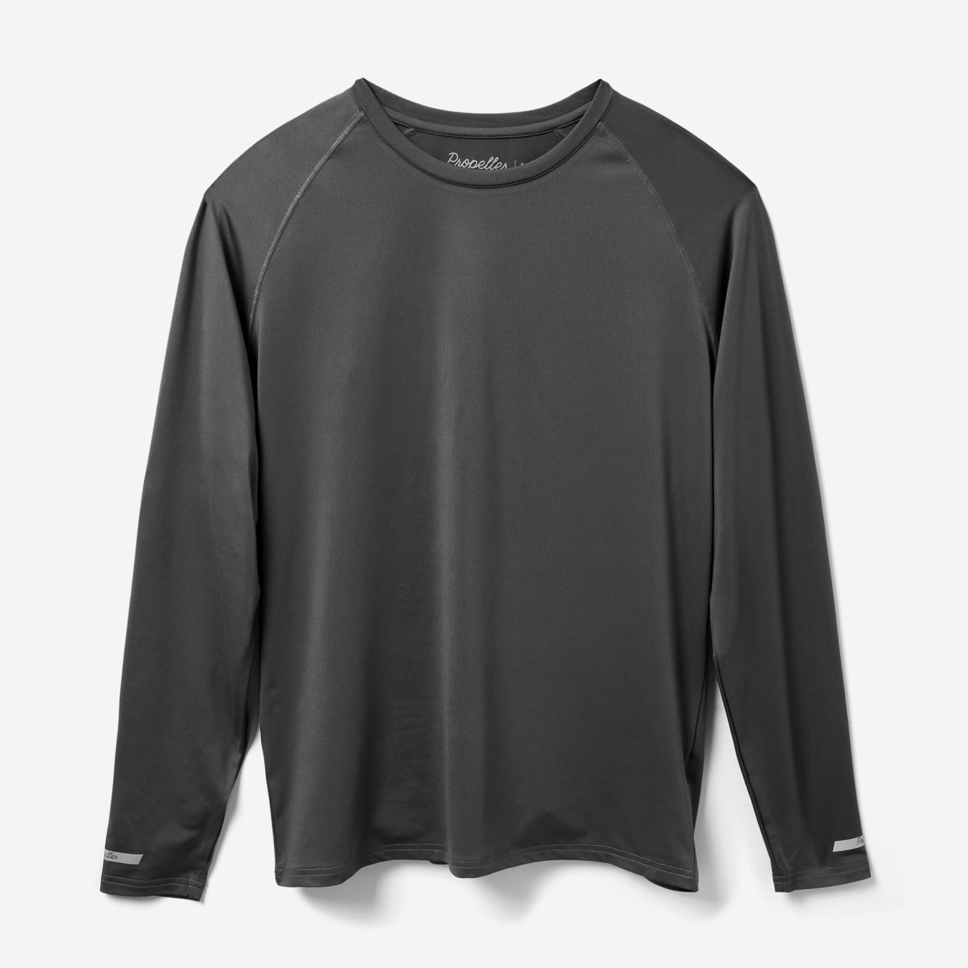 Propeller Midweight Performance Base Layer Top – Grey | Bespoke Post