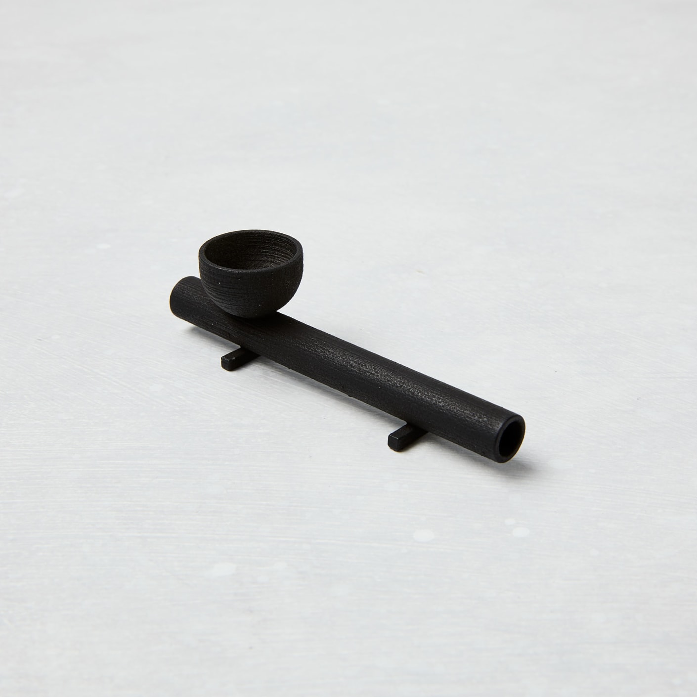 Love + Destroy Cross Bar Pipe – Matte Black | Bespoke Post