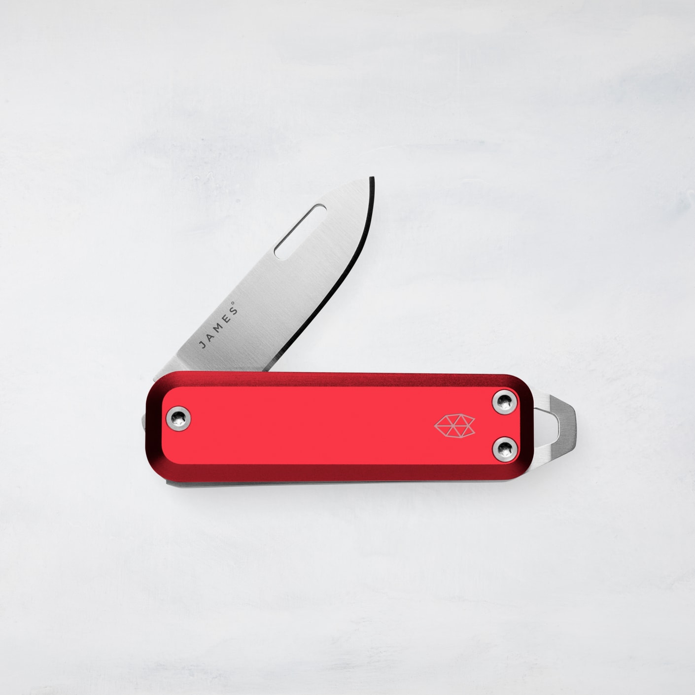 The James Brand The Elko Keychain Knife – Red | Bespoke Post