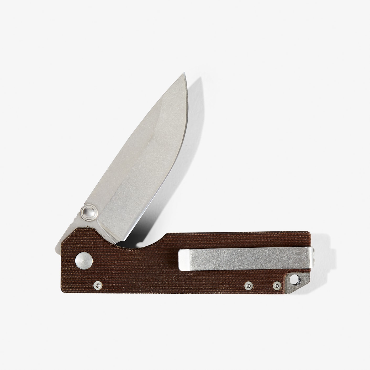 StatGear Ausus Knife – Stonewashed Brown | Bespoke Post