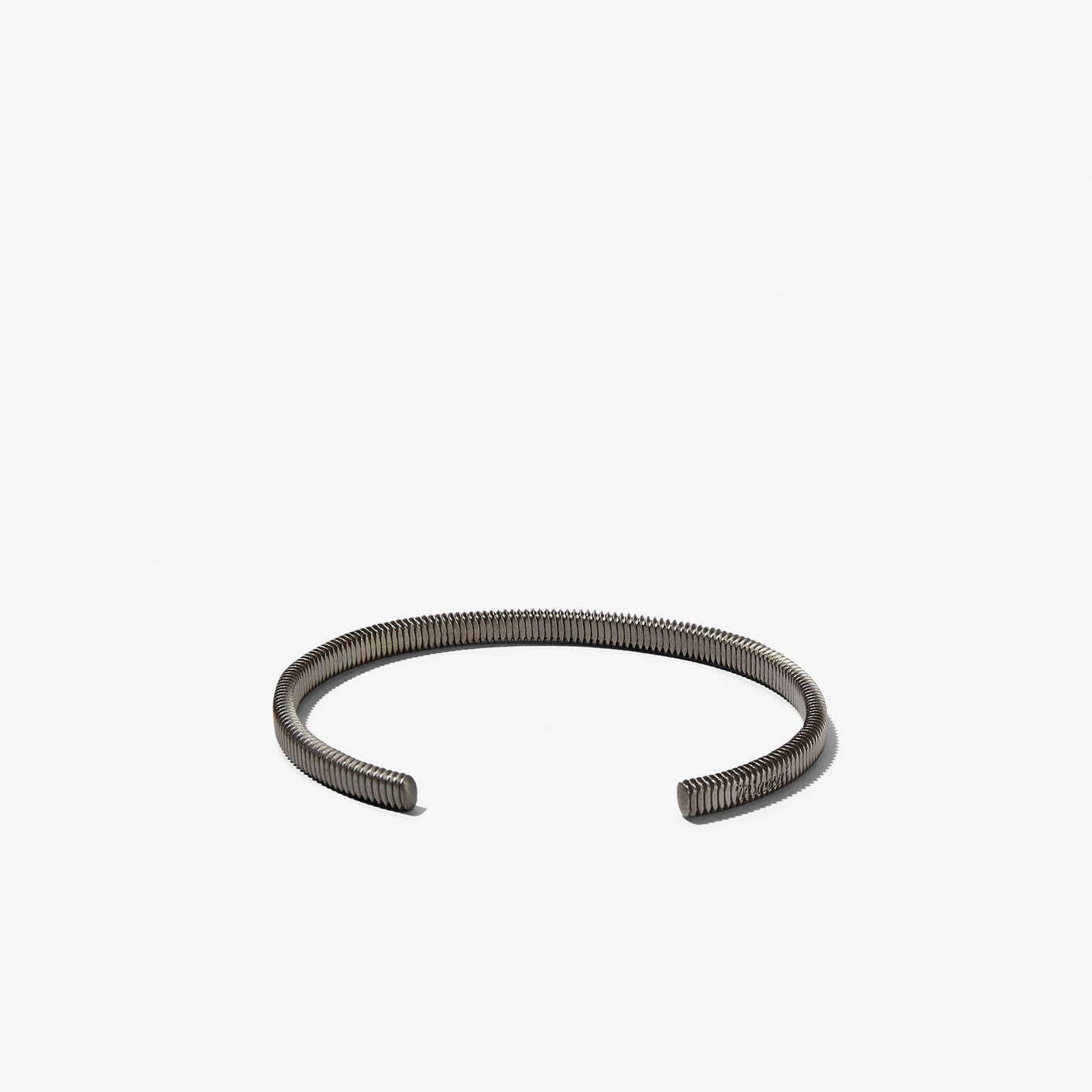 Miansai Thread Cuff – Matte Black Rhodium | Bespoke Post