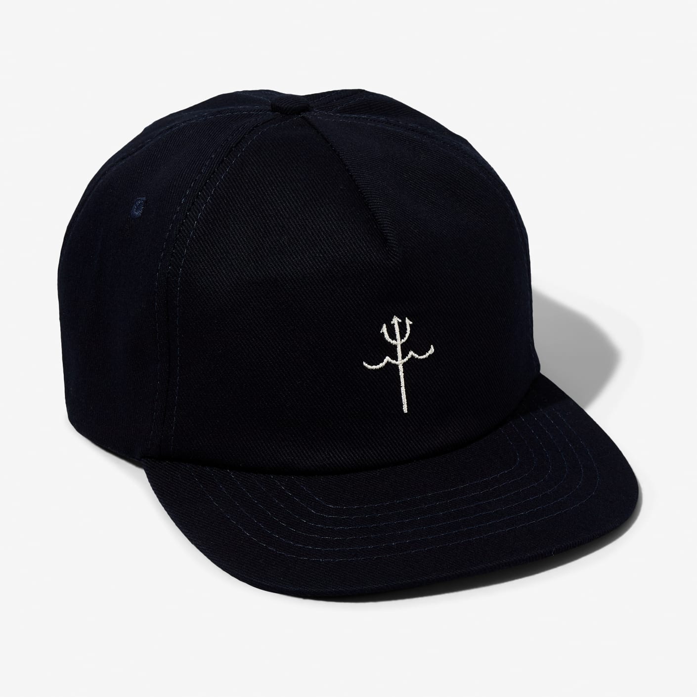 Mollusk Surf Shop Trident Polo Hat – Faded Navy | Bespoke Post