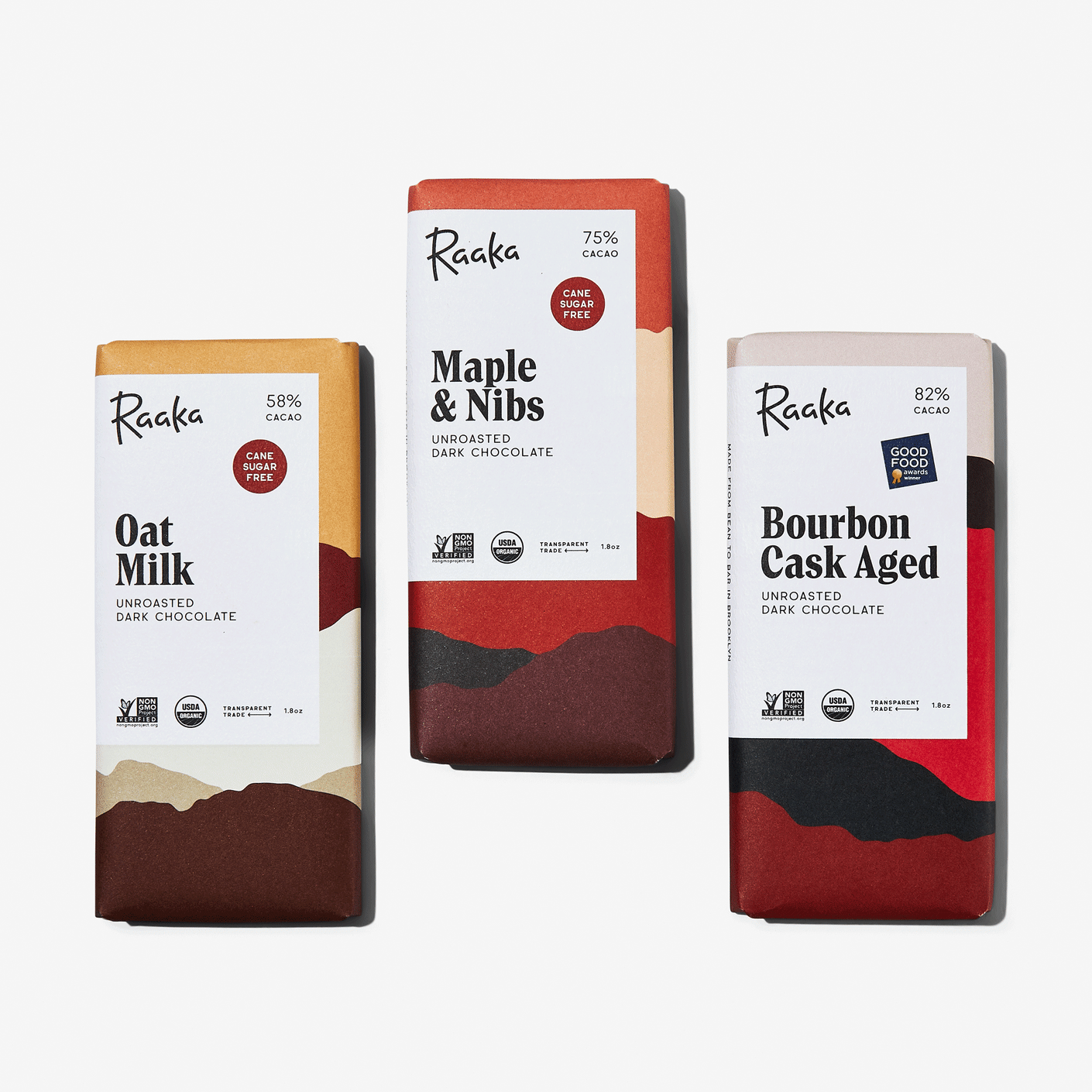 Raaka Dark Chocolate Trio | Bespoke Post