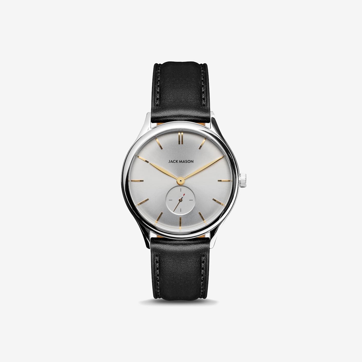Jack Mason Ellum 40mm Watch – White | Bespoke Post