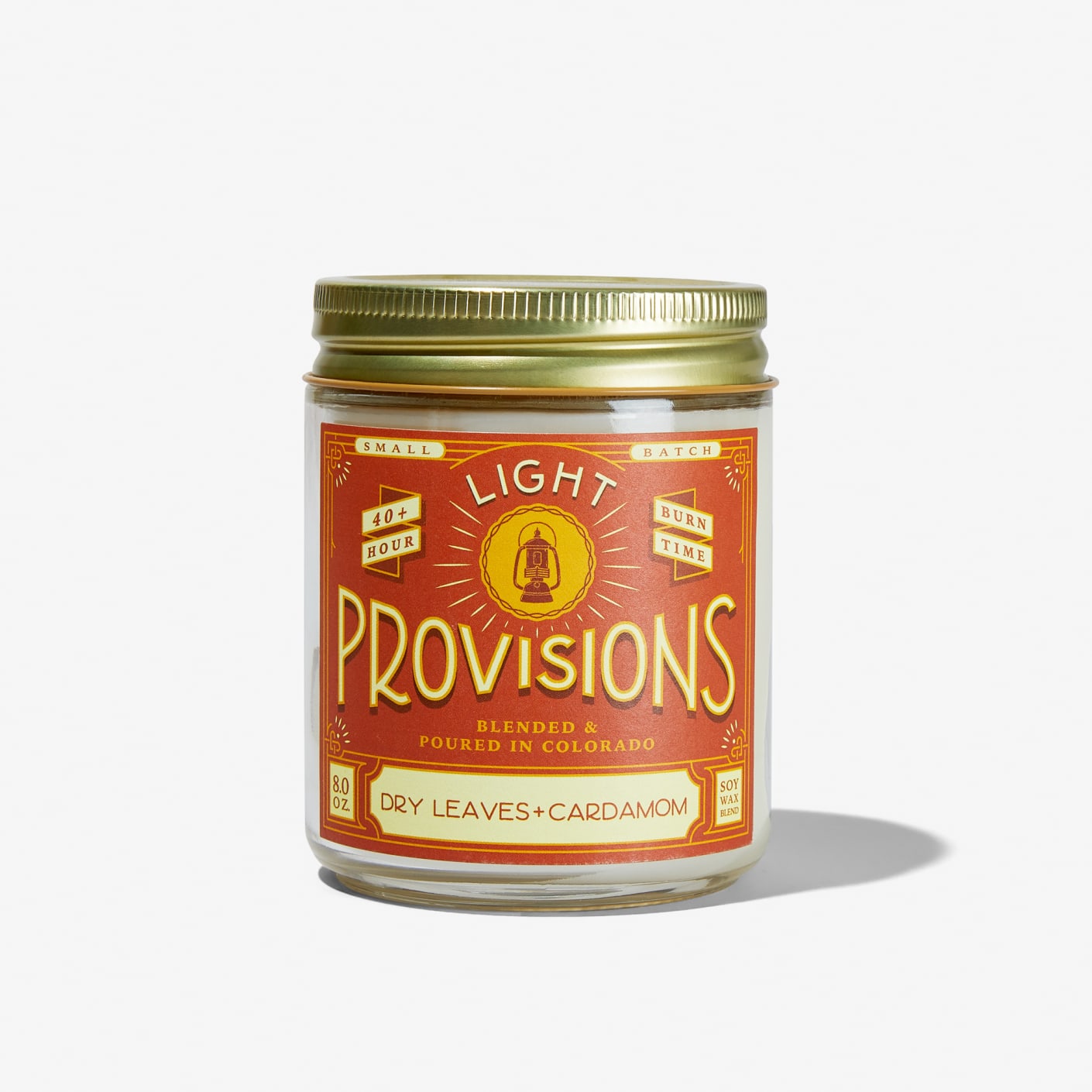 Light Provisions Dry Leaves & Cardamom Candle | Bespoke Post