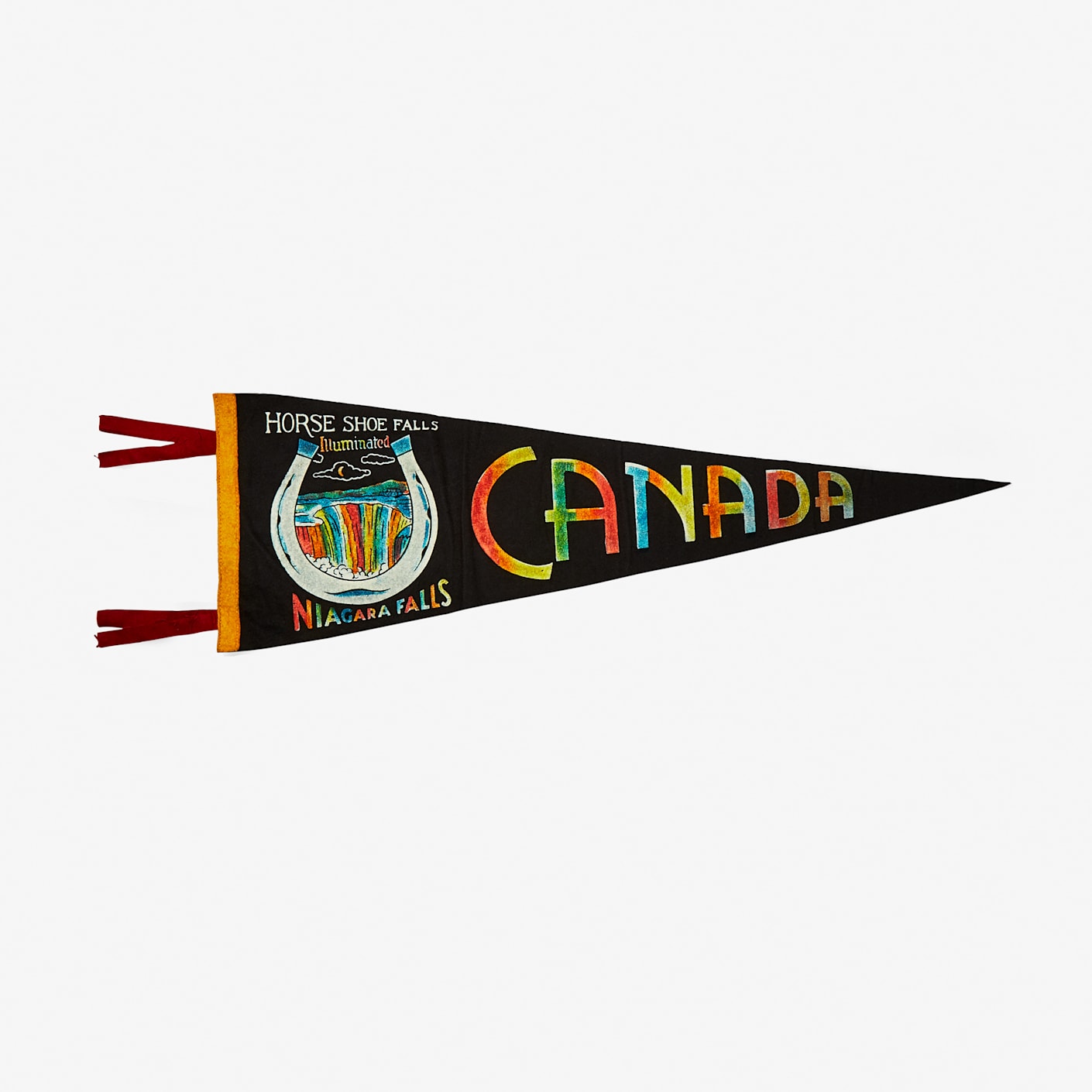 Oxford Pennant Canada Vintage Pennant – Black | Bespoke Post