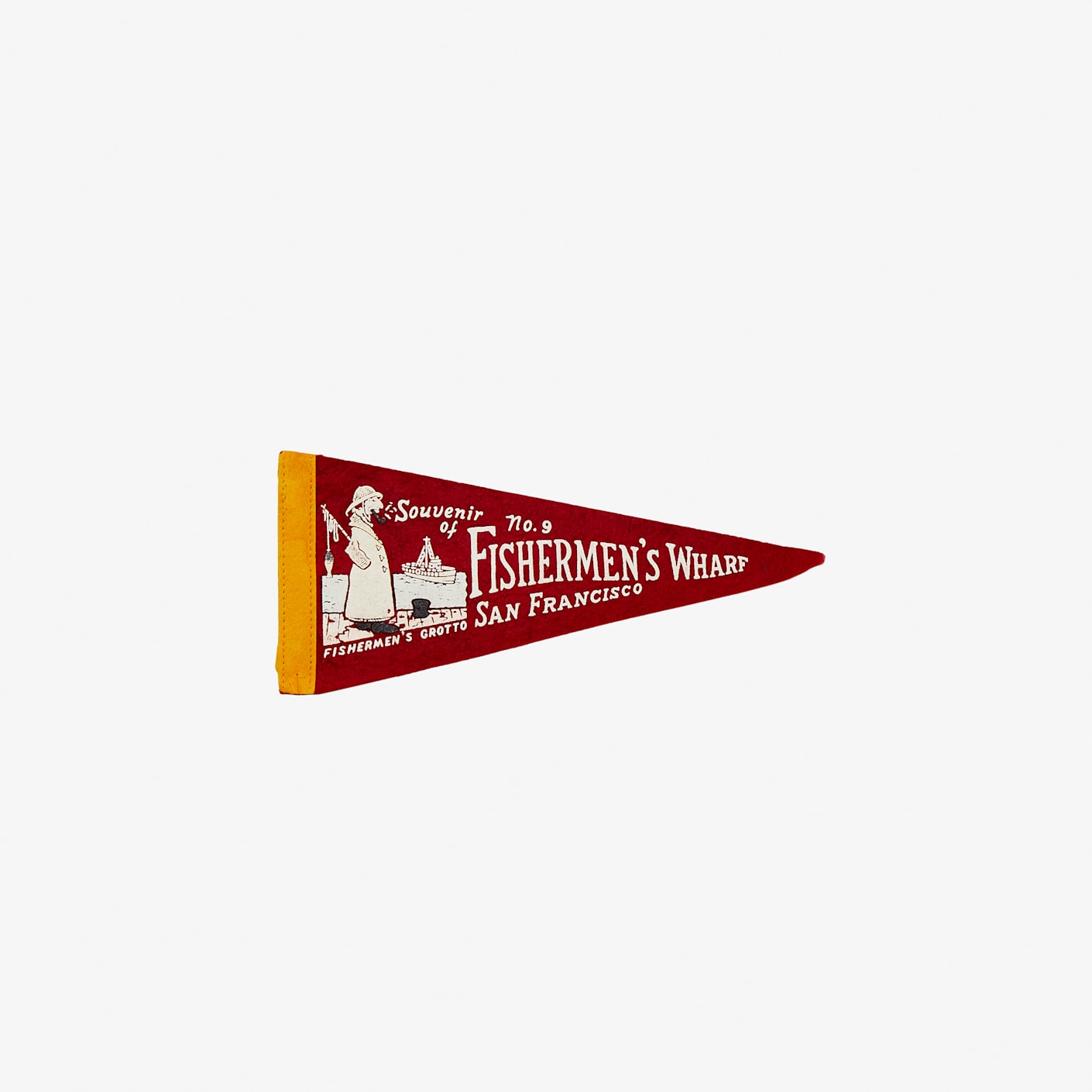 Oxford Pennant Fishermen's Wharf Vintage Pennant | Bespoke Post