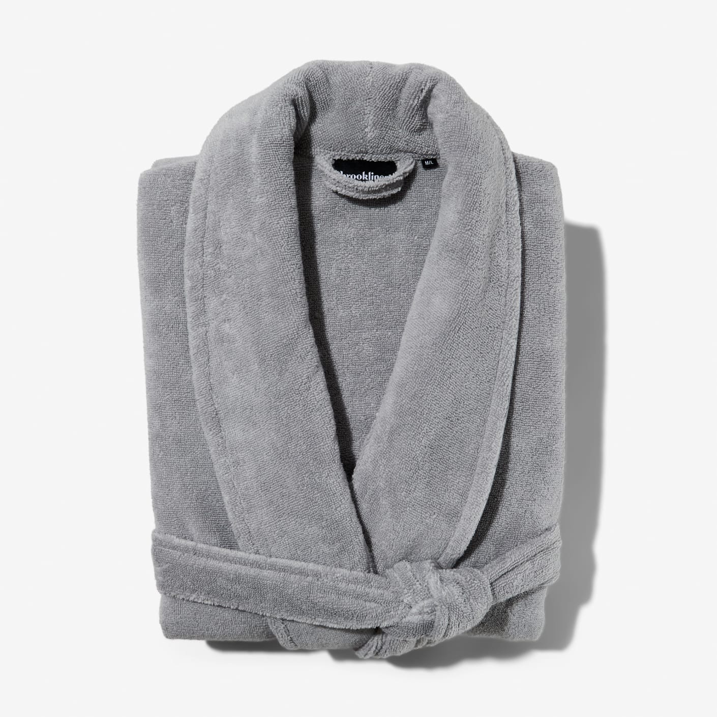 Brooklinen Super Plush Robe – Smoke | Bespoke Post