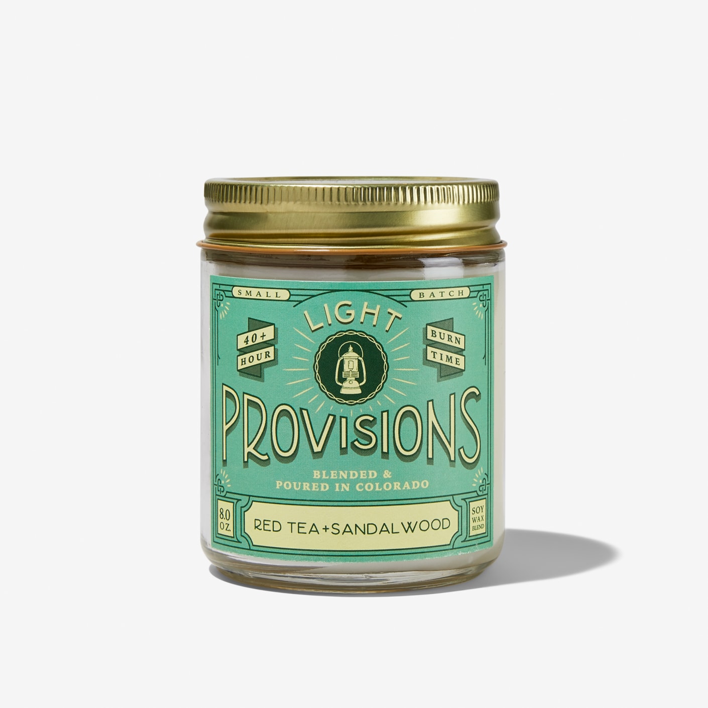 Light Provisions Red Tea & Sandalwood Candle | Bespoke Post