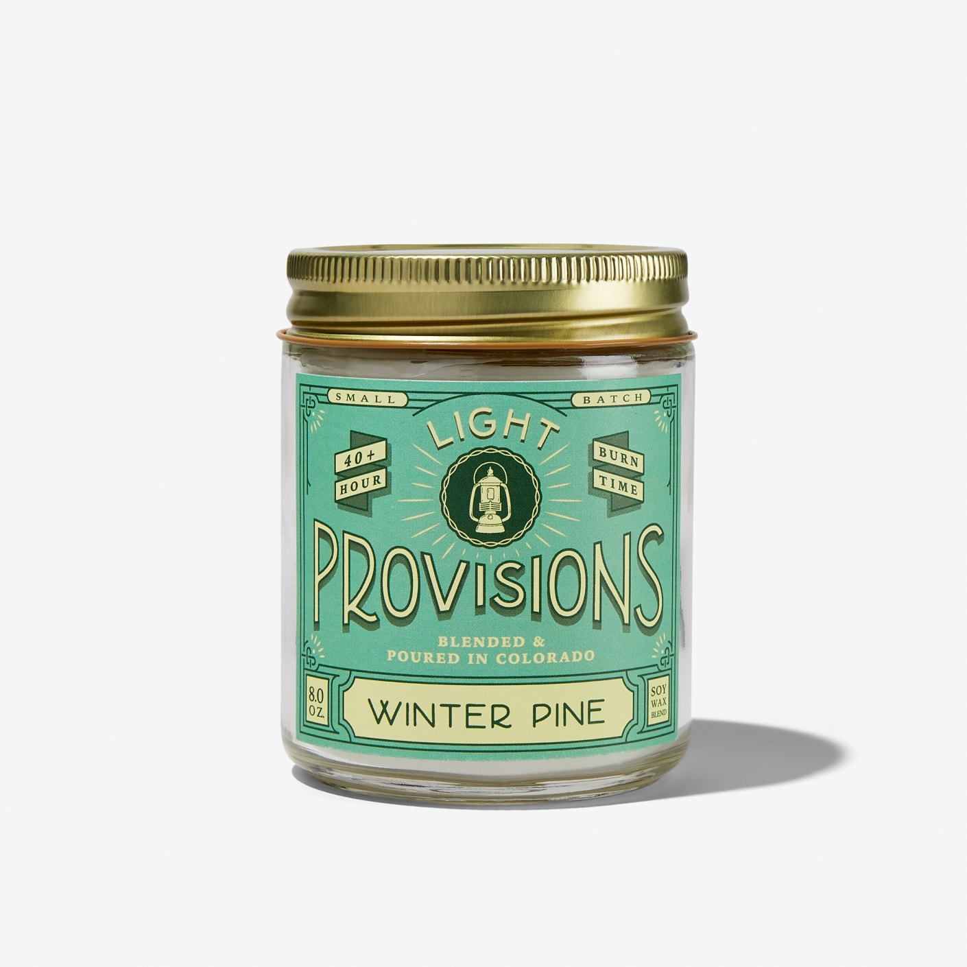 Light Provisions Winter Pine Candle | Bespoke Post