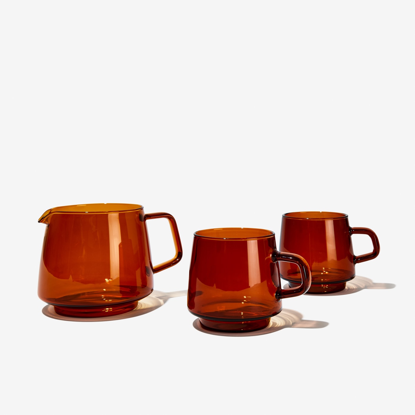 Kinto Sepia Glass Tea Set | Bespoke Post