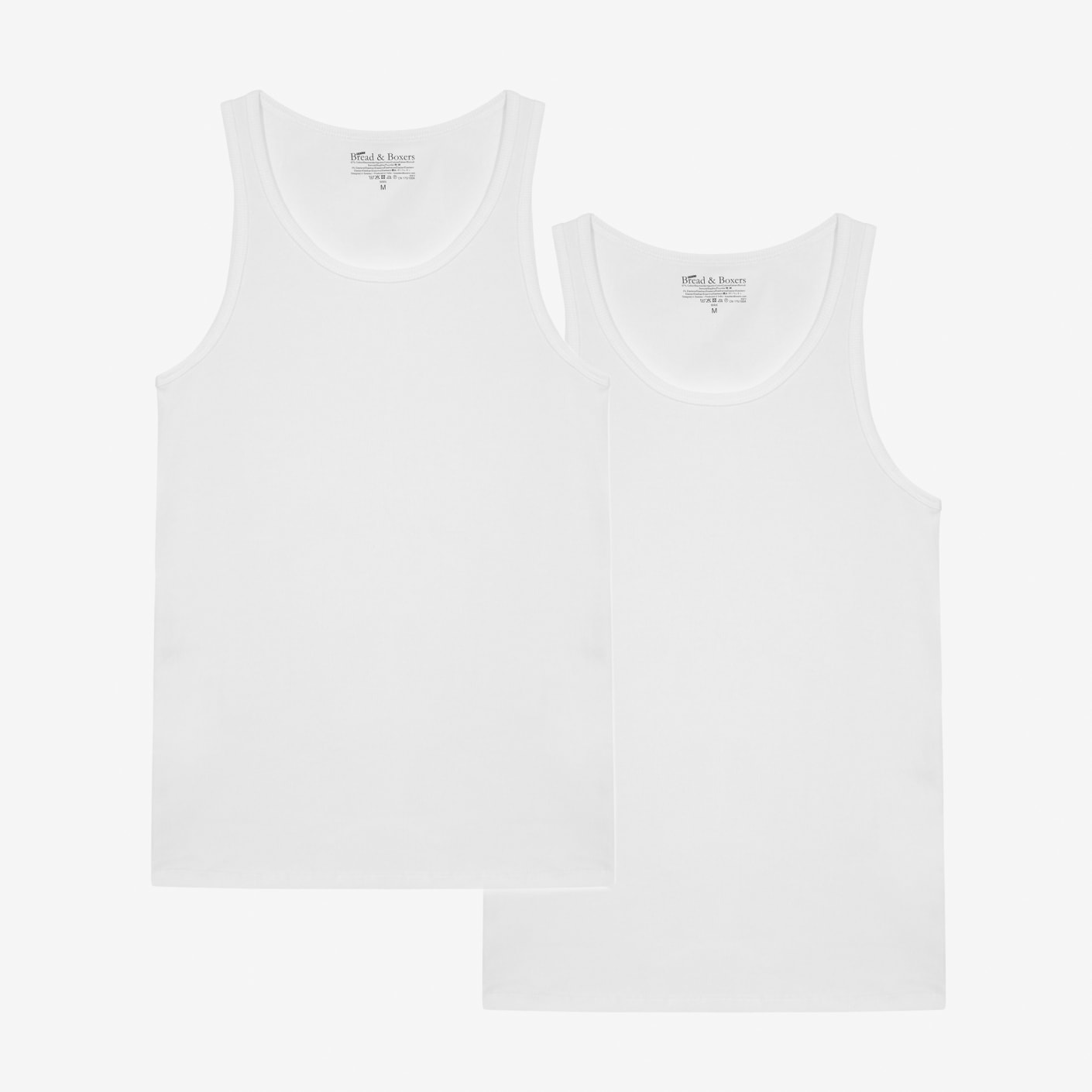 Bread & Boxers 2-Pack Tank – White | Bespoke Post