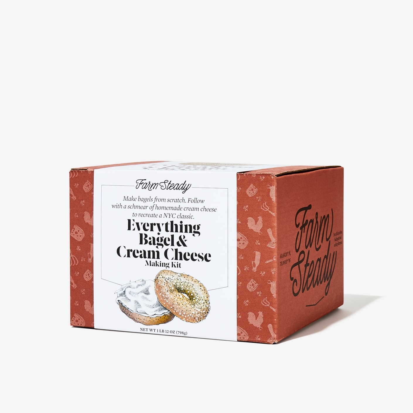FarmSteady Everything Bagel & Cream Cheese Making Kit | Bespoke Post