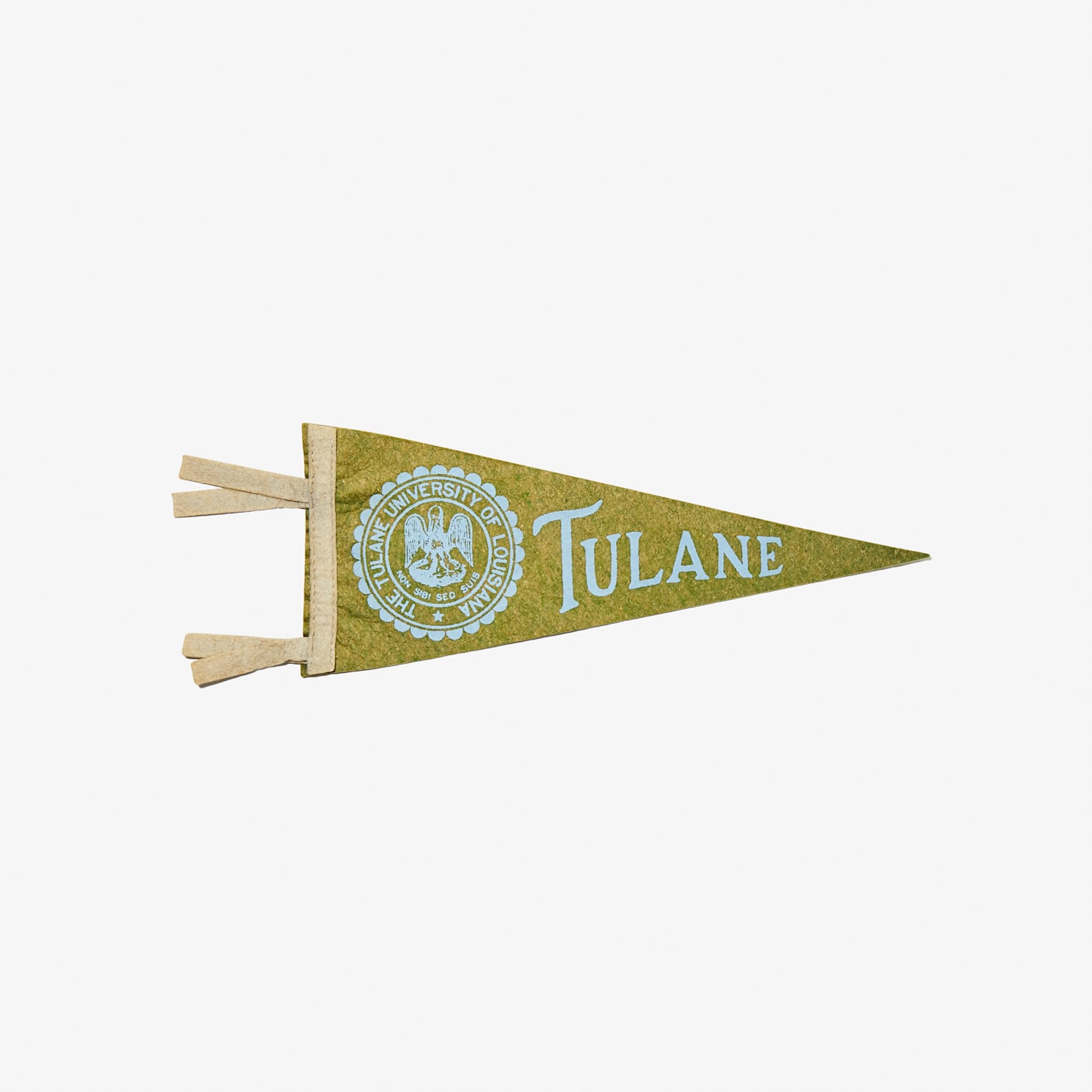 Oxford Pennant Tulane University Vintage Pennant | Bespoke Post