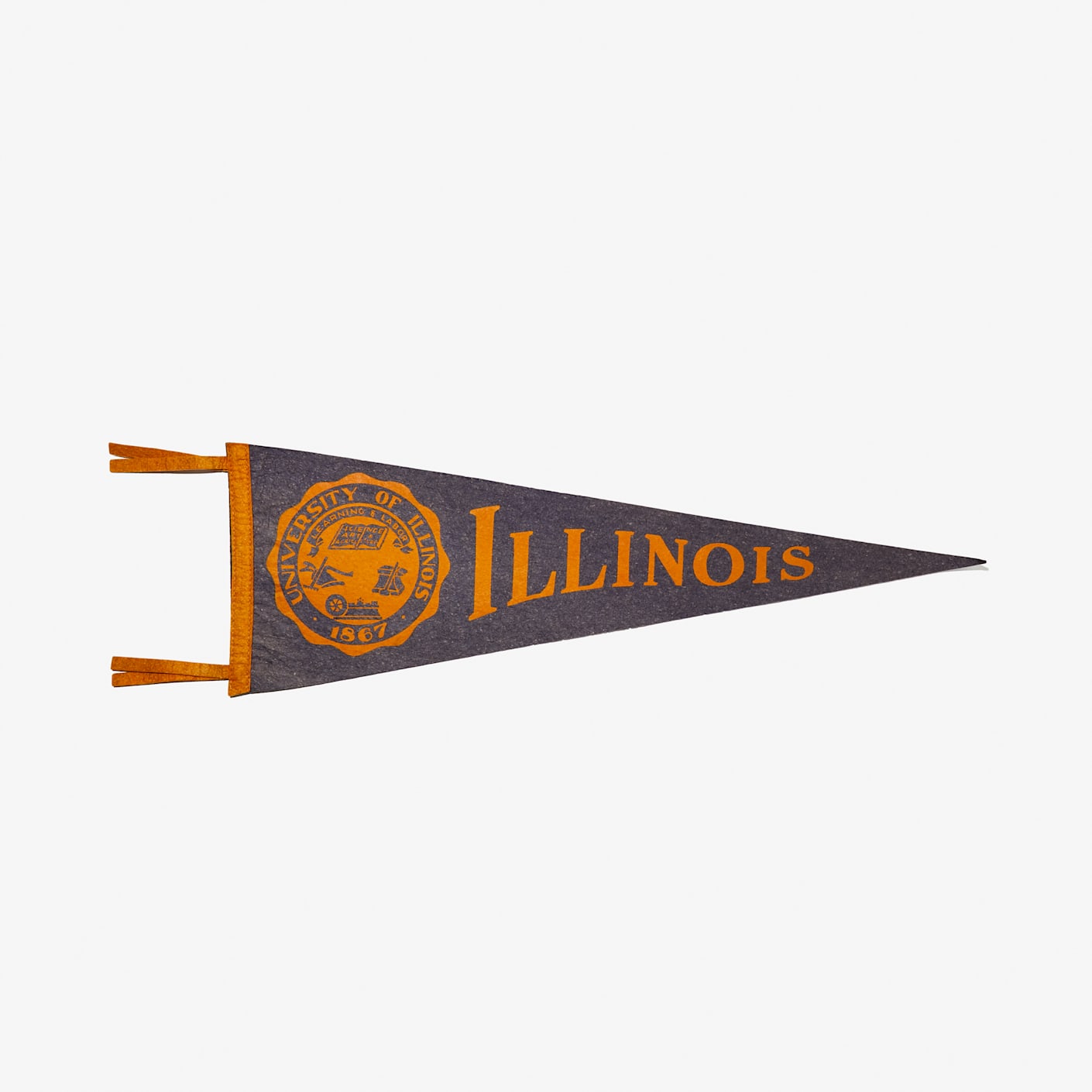 Oxford Pennant University of Illinois Vintage Pennant | Bespoke Post