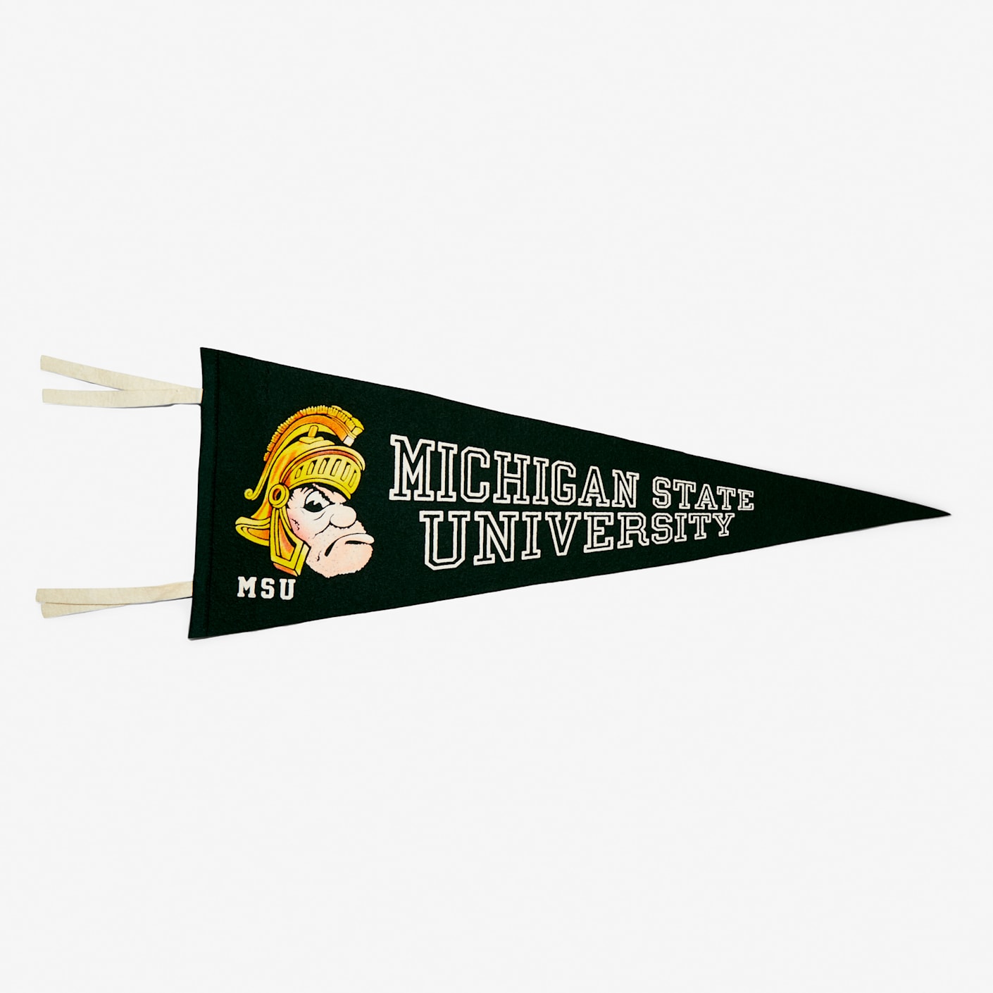 Oxford Pennant Michigan State University Vintage Pennant | Bespoke Post