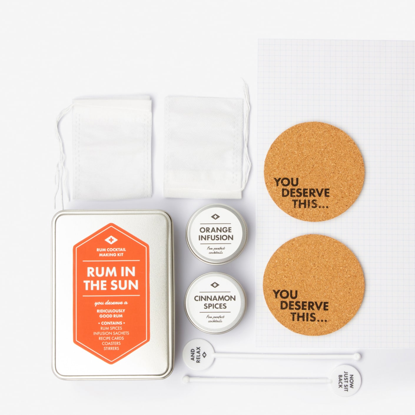 Men's Society Rum In The Sun Cocktail Making Kit | Bespoke Post