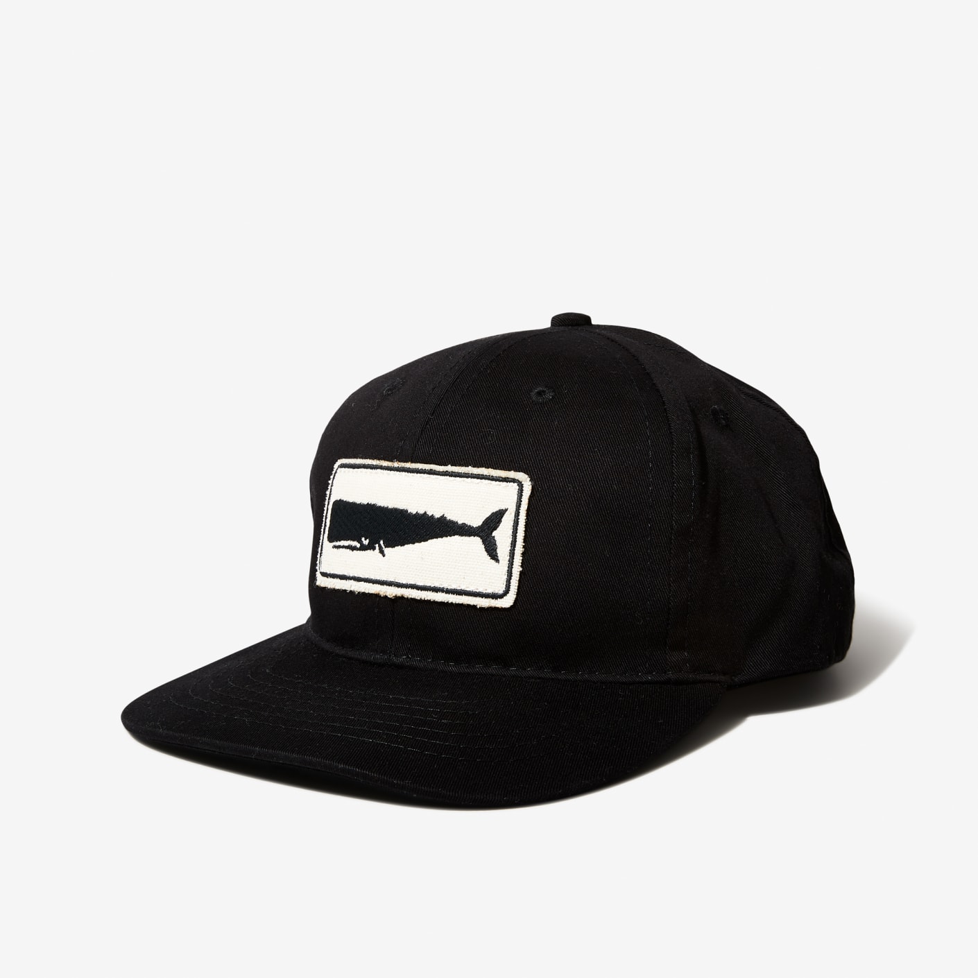 Mollusk Surf Shop Whale Patch Hat – Black | Bespoke Post