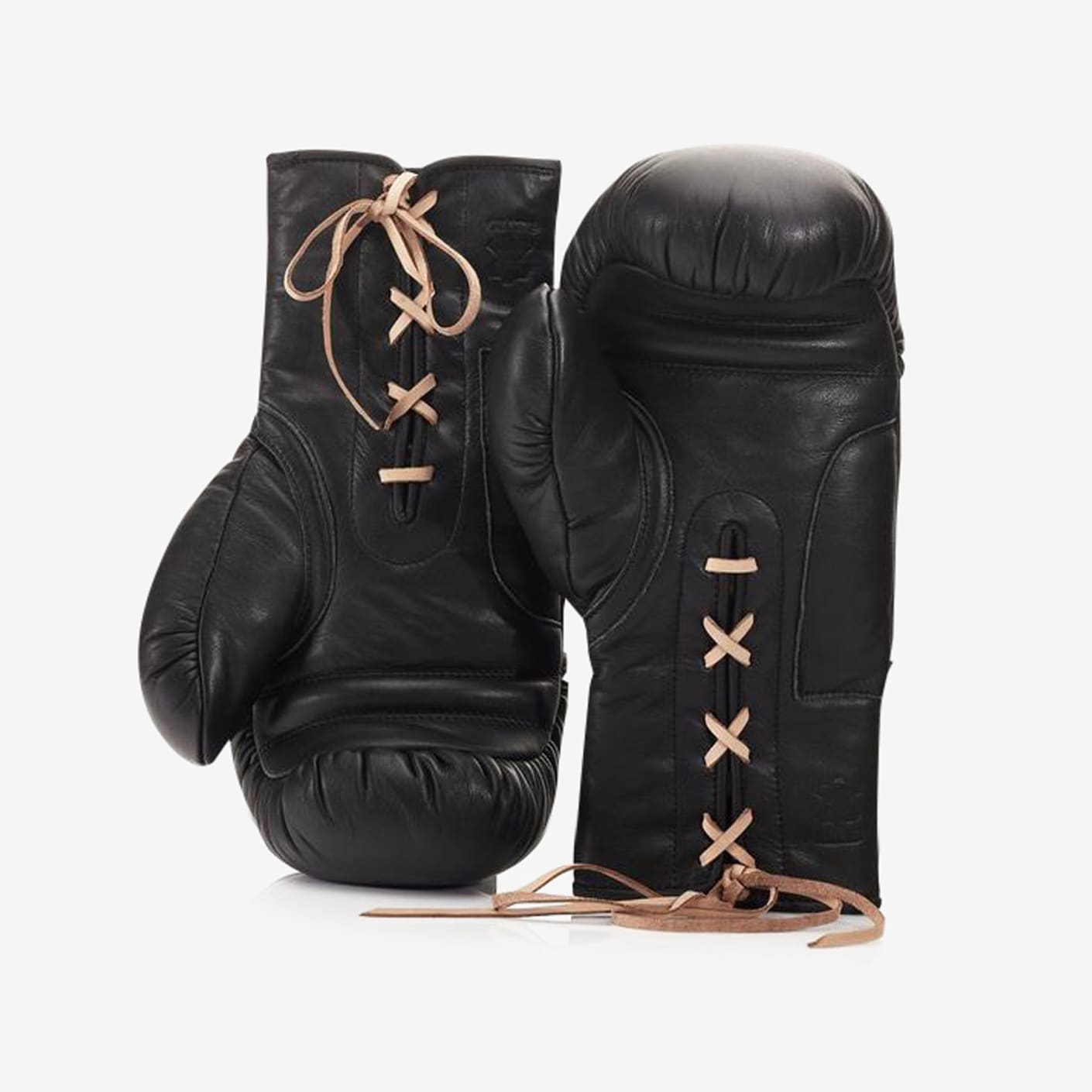 The Modest Vintage Player Retro Lace Up Leather Boxing Gloves ...
