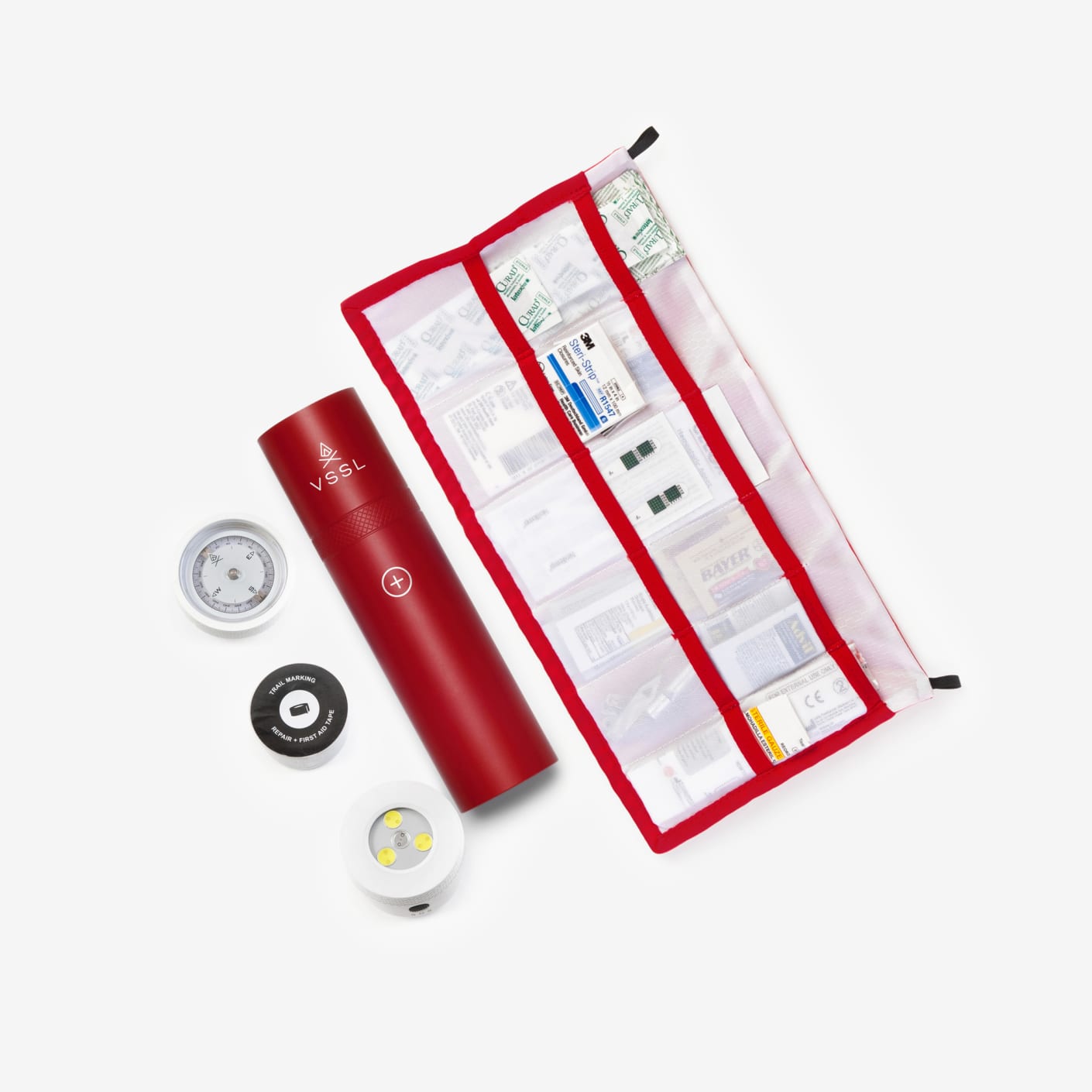 VSSL VSSL First Aid Kit – Red | Bespoke Post