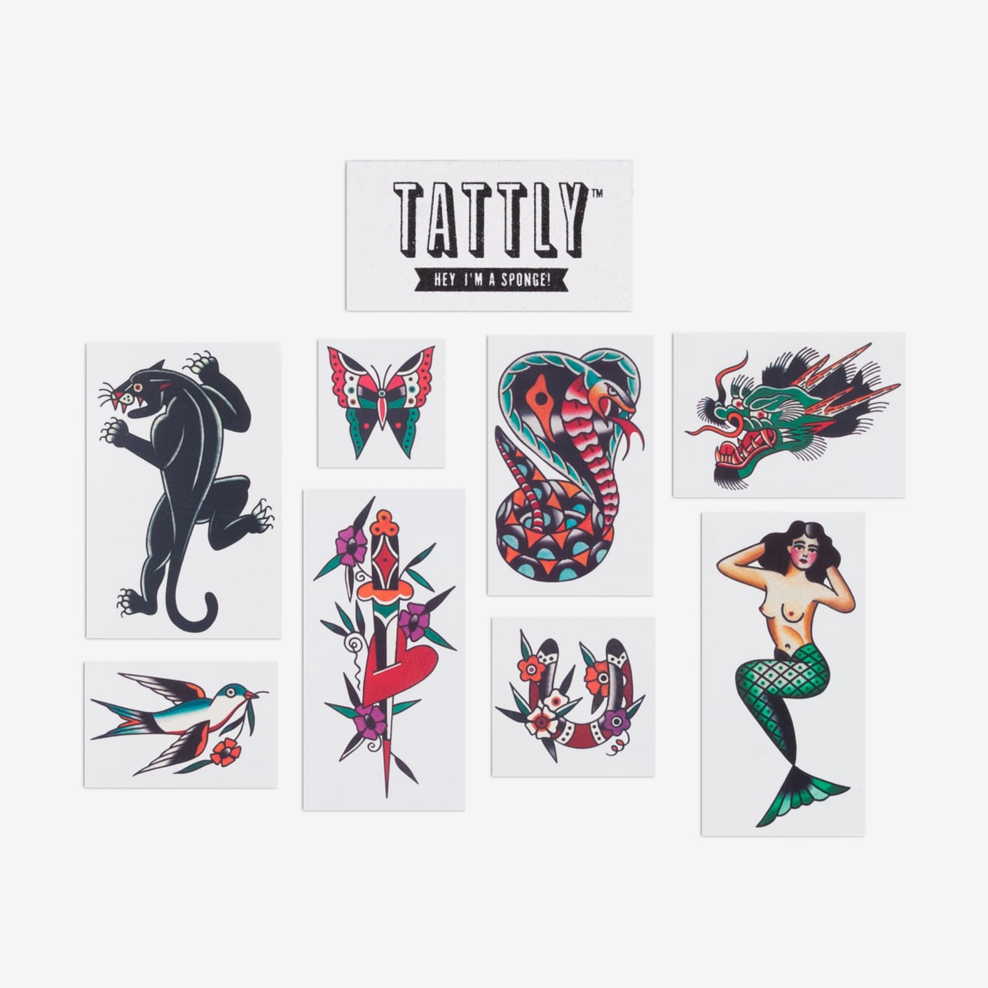 Tattly Temporary Tattoos – Americana Set | Bespoke Post