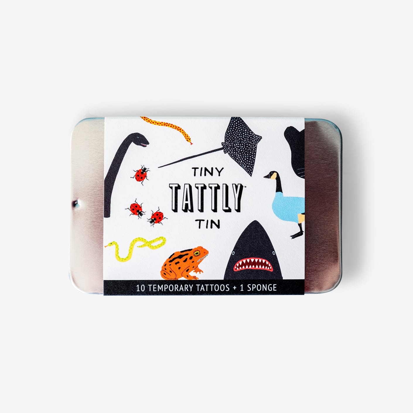 Tattly Temporary Tattoos – Tiny Animal Tin | Bespoke Post