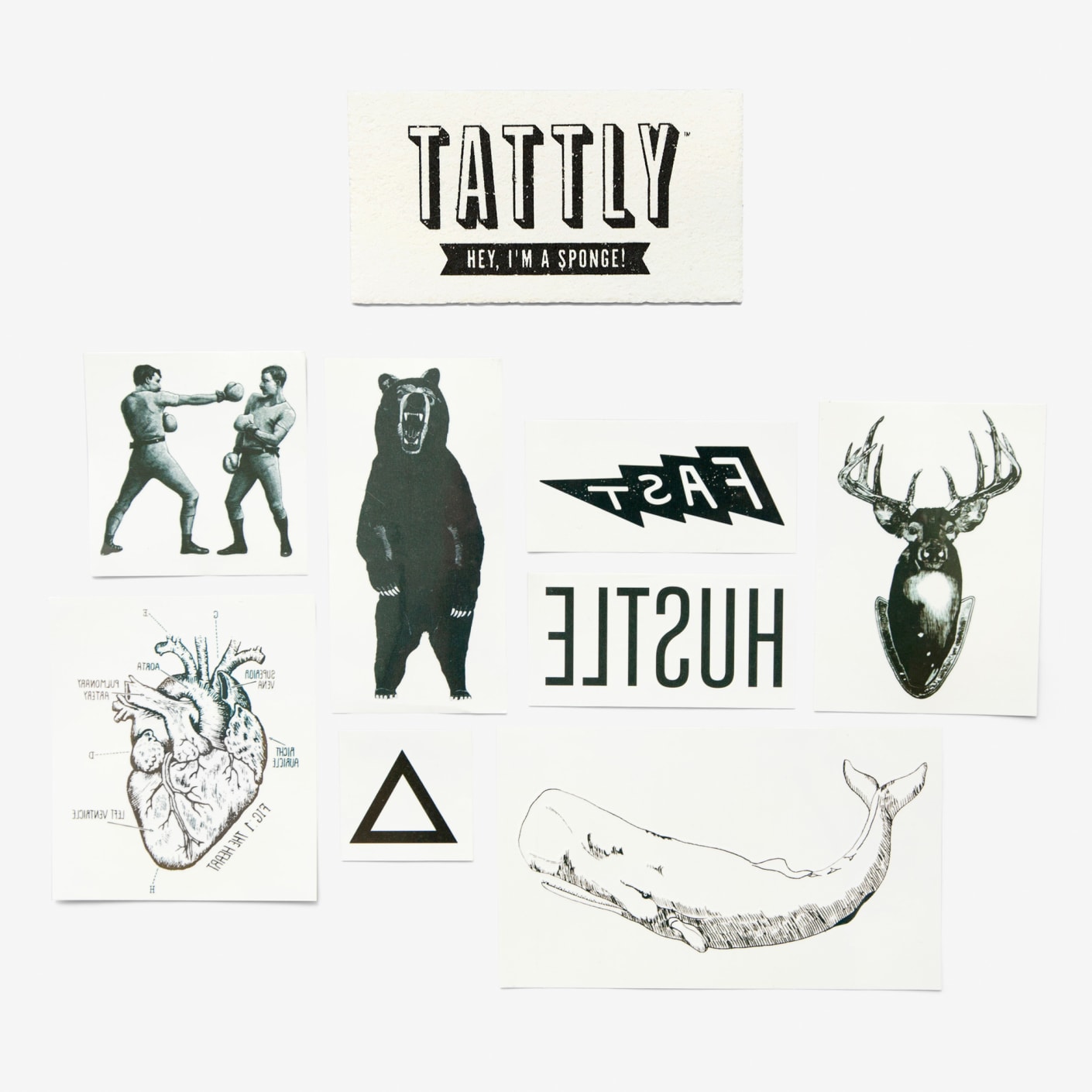 Tattly Temporary Tattoos – Remix Two Set | Bespoke Post