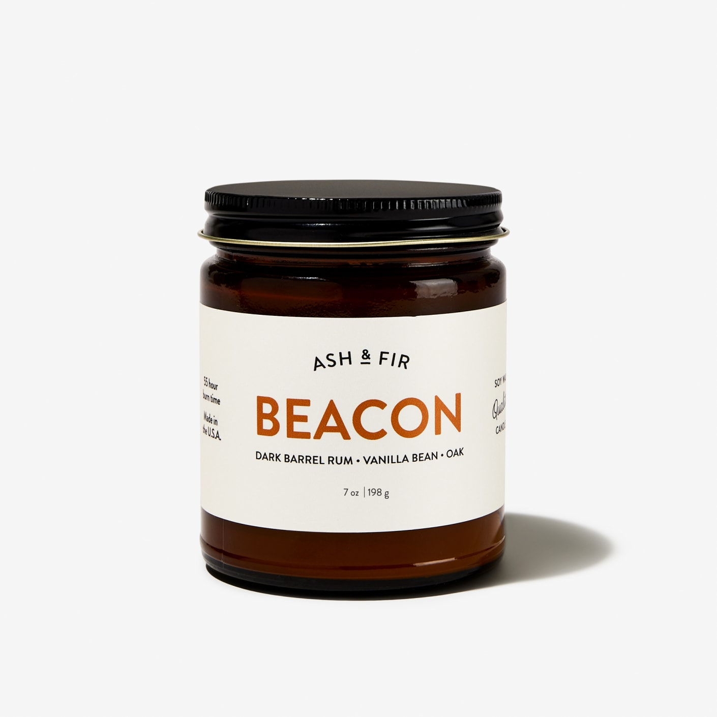 Beacon Candle – Barrel Rum & Vanilla Bean Ash & Fir | Bespoke Post