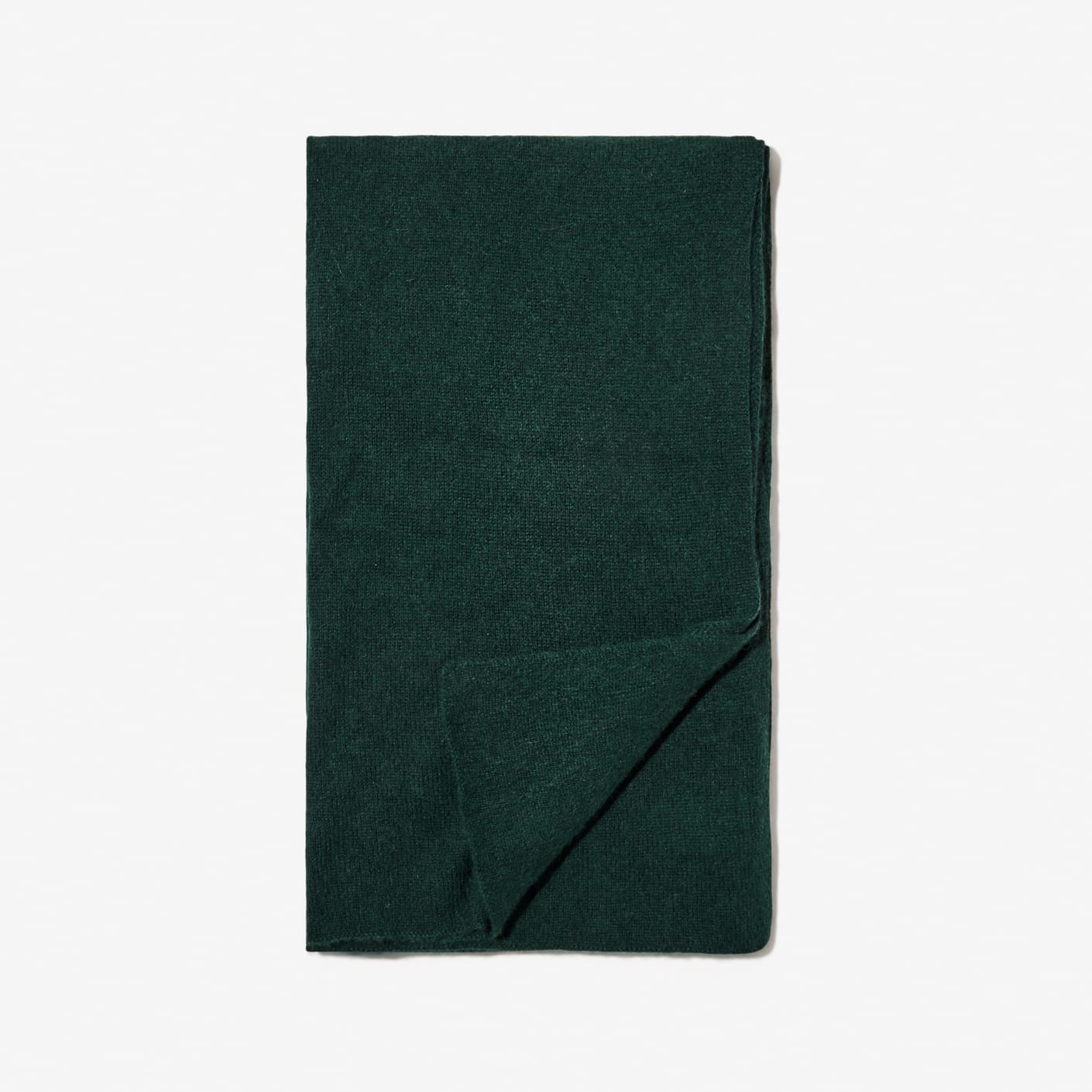 White & Warren Cashmere Scarf – Dark Evergreen | Bespoke Post